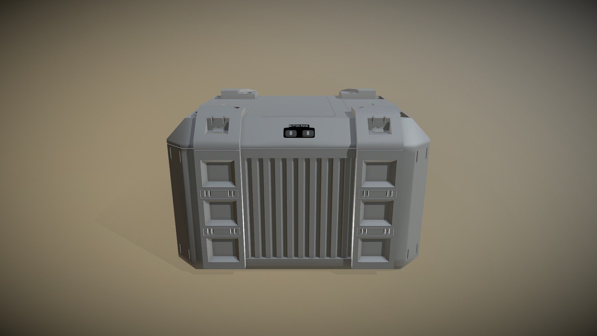 Military Box - 3D model by claudio.eden [ab148ae] - Sketchfab