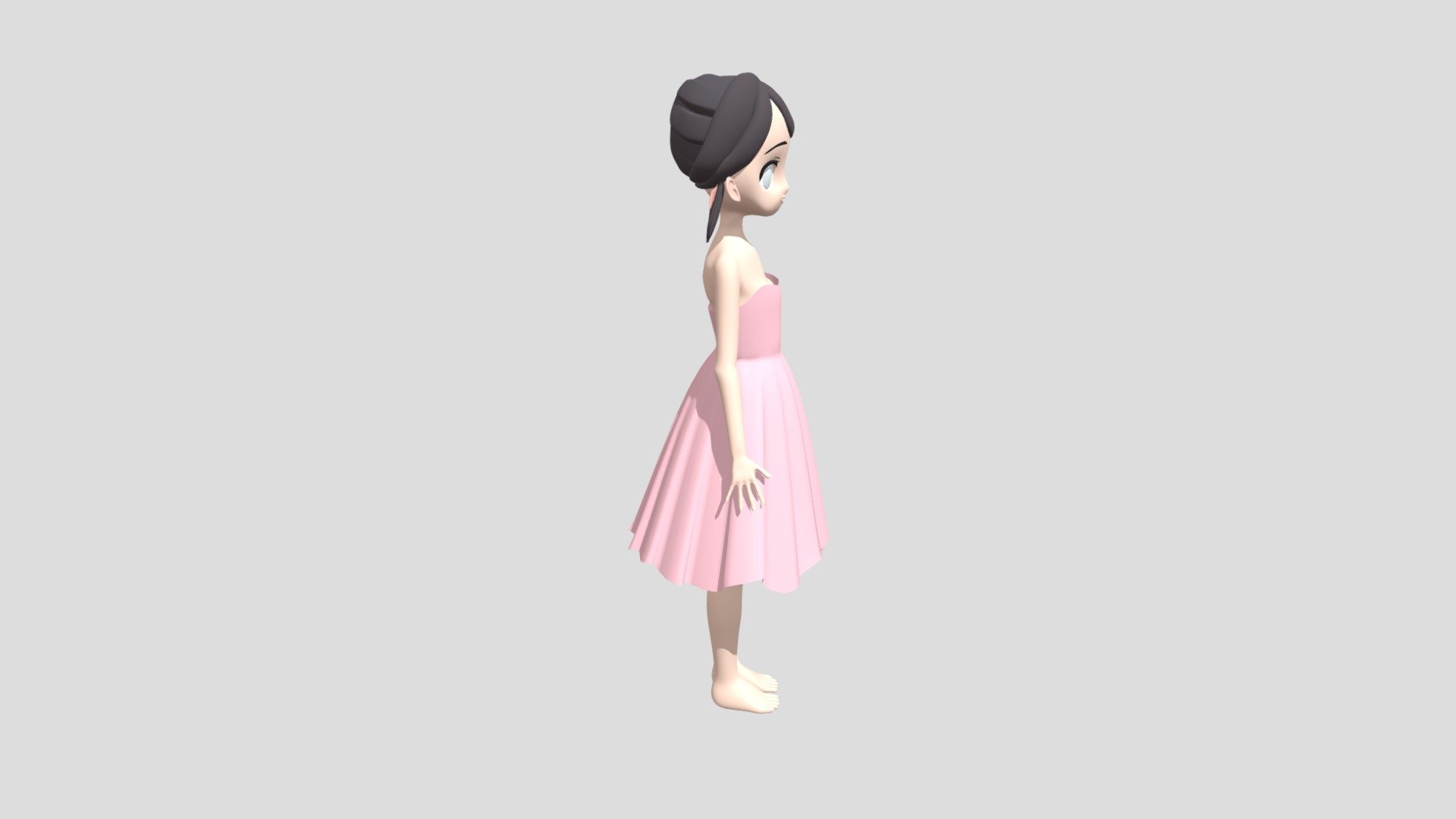 Chibi - Download Free 3D model by see de xing (@newtonseedexing ...