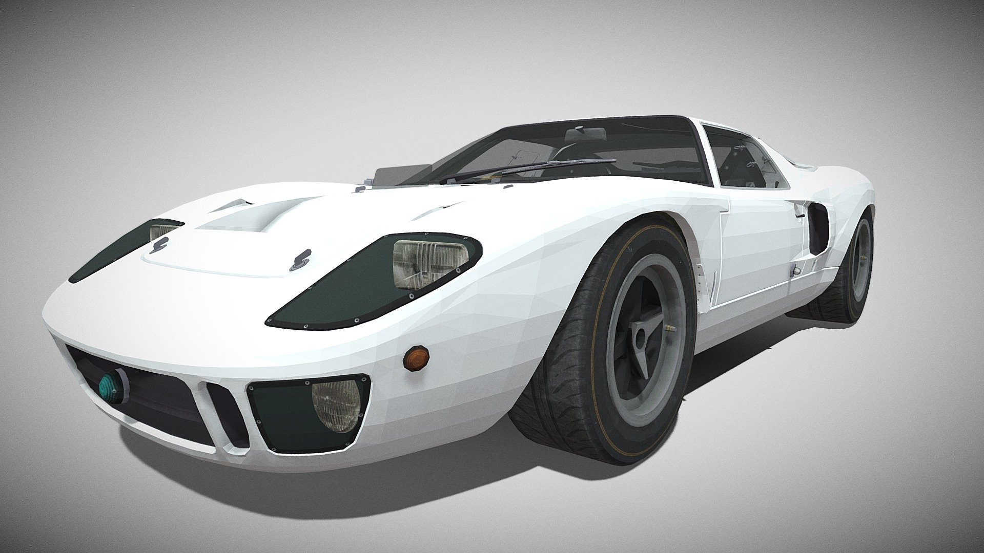 Ford GT40 - $12 - 3D model by Chaserfan [ab16be1] - Sketchfab