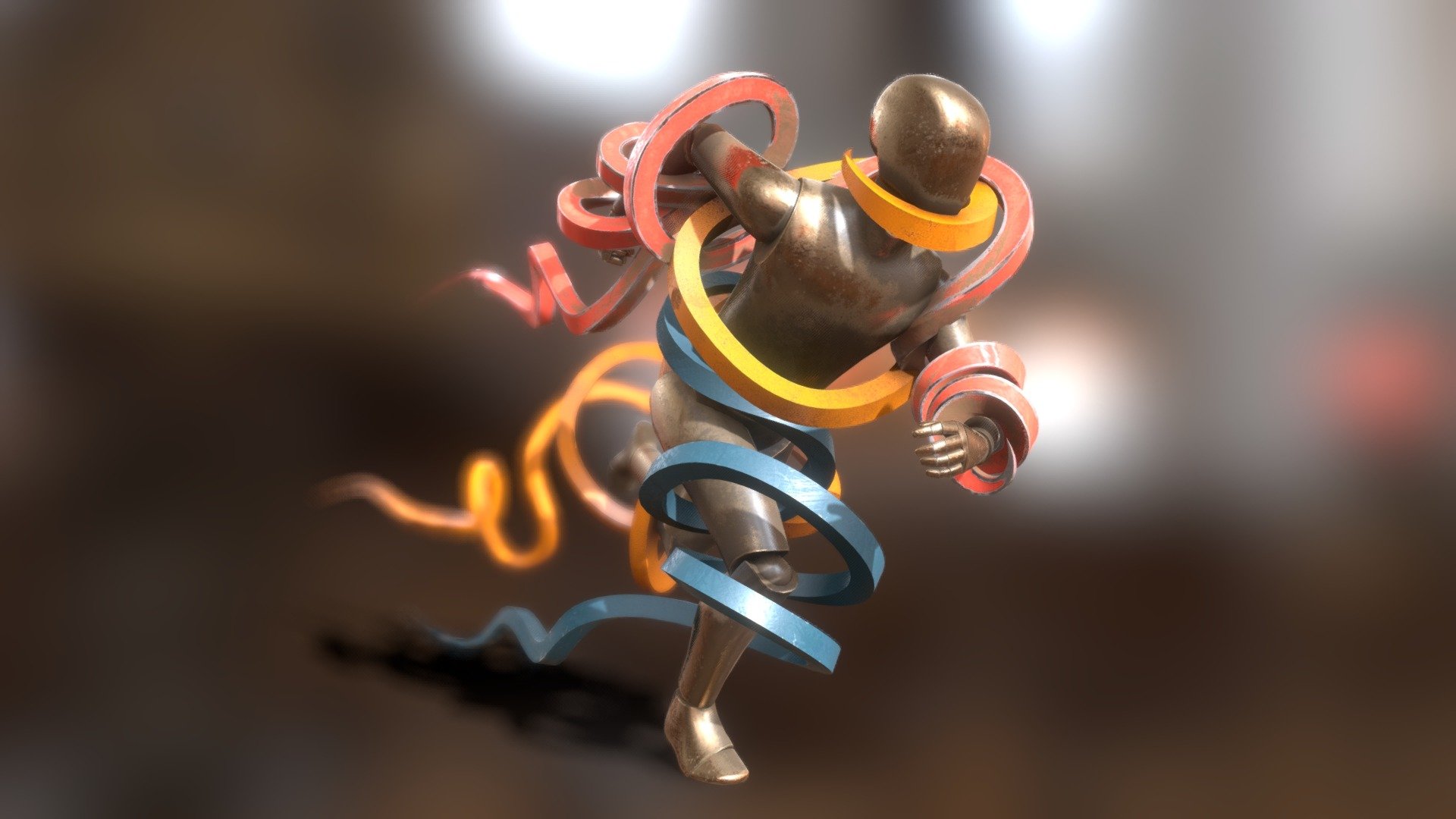 Mannequin Run Pose - Buy Royalty Free 3D model by stevetalkowski ...