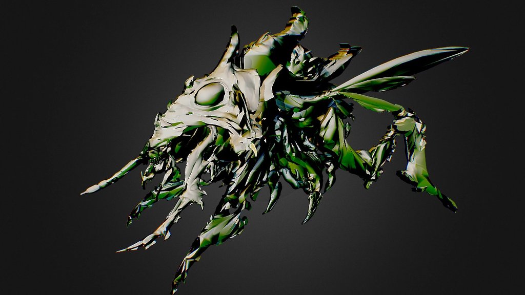 Insect Guardian (WIP) - 3D model by Jevgeny Seiler (@ndrakey) [ab1c483 ...
