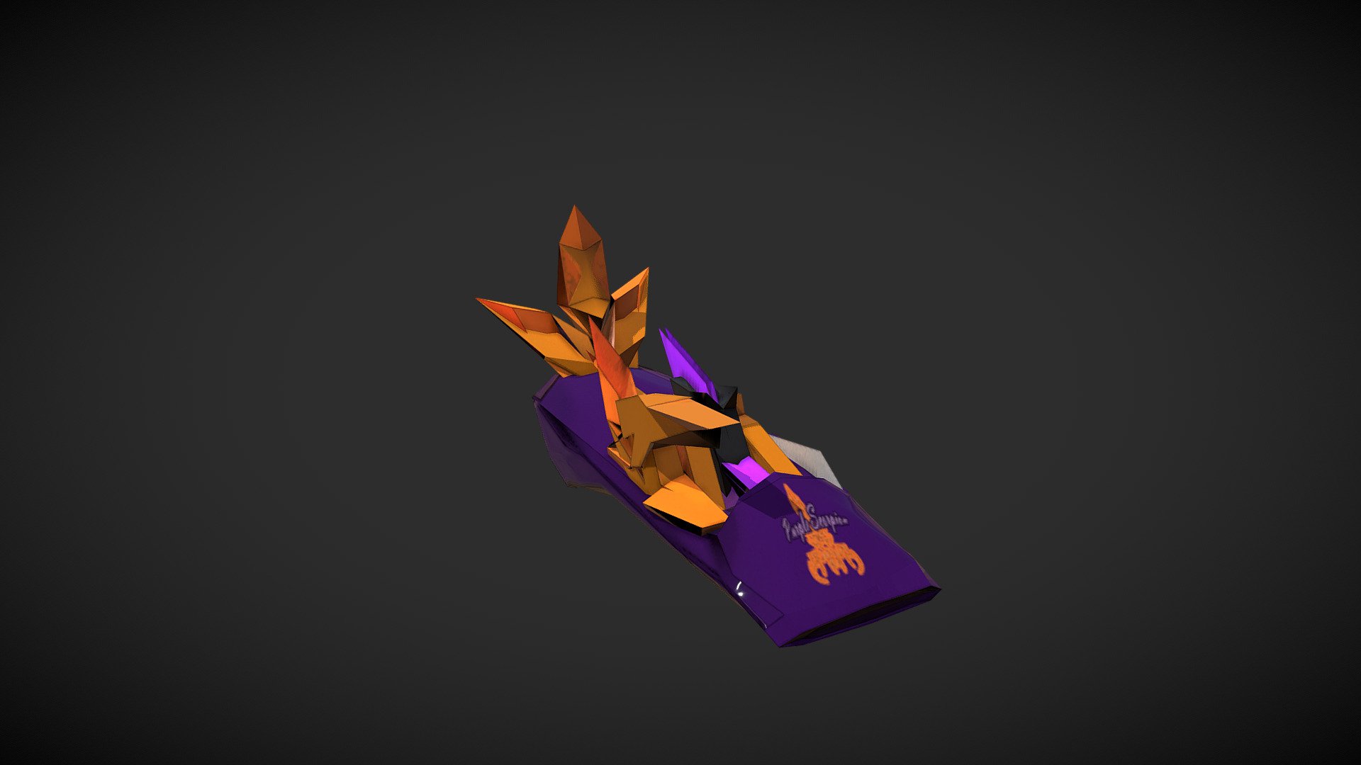 Purple Scorpyon - 3D model by StudioWinds [ab1ccf5] - Sketchfab