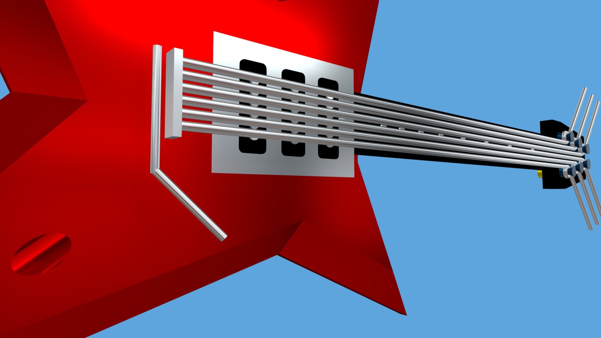 guitar-chamfer - 3D model by fasteng [ab203b6] - Sketchfab