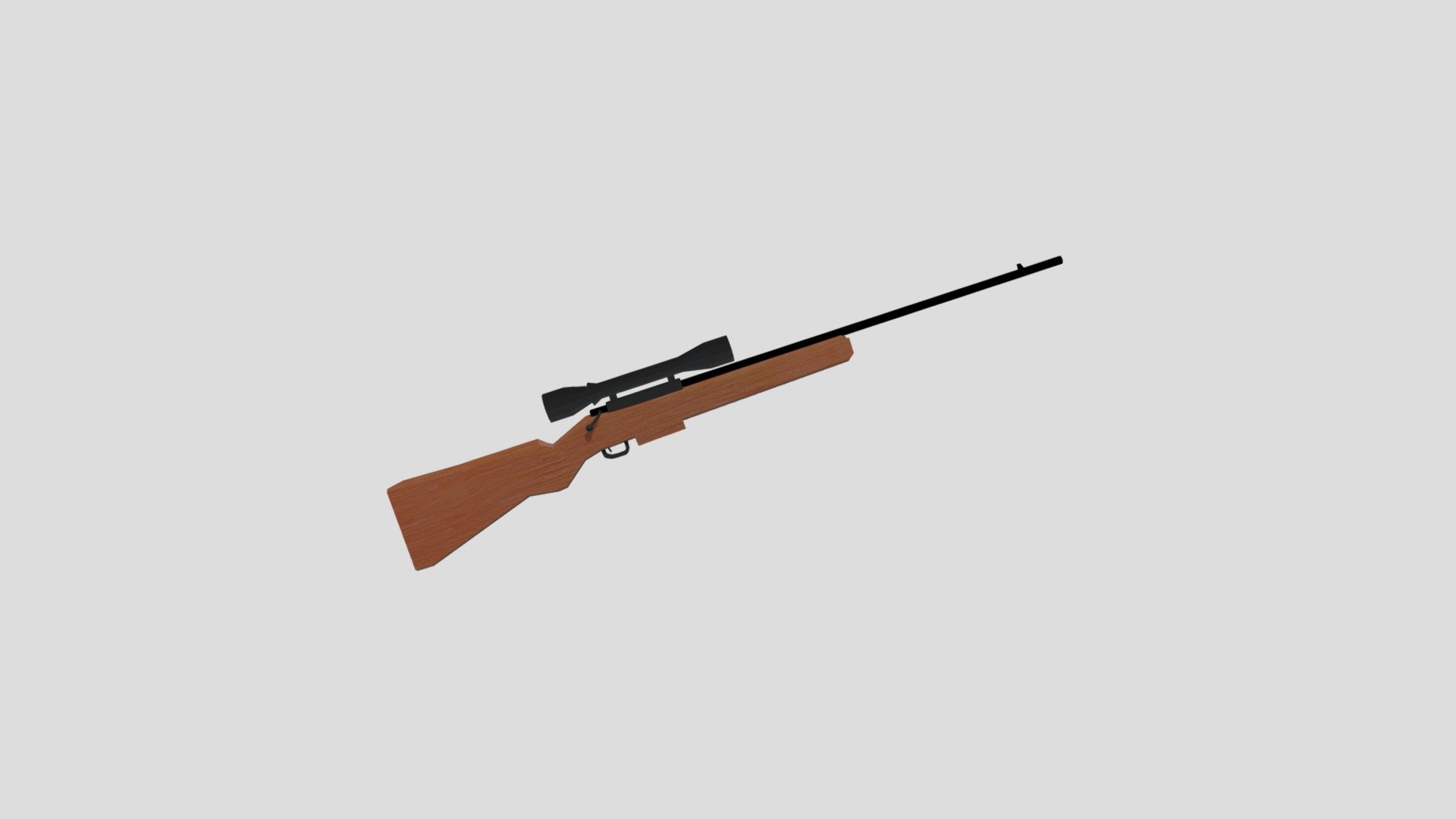 Hunting rifle - 3D model by Sizhuides [ab22324] - Sketchfab