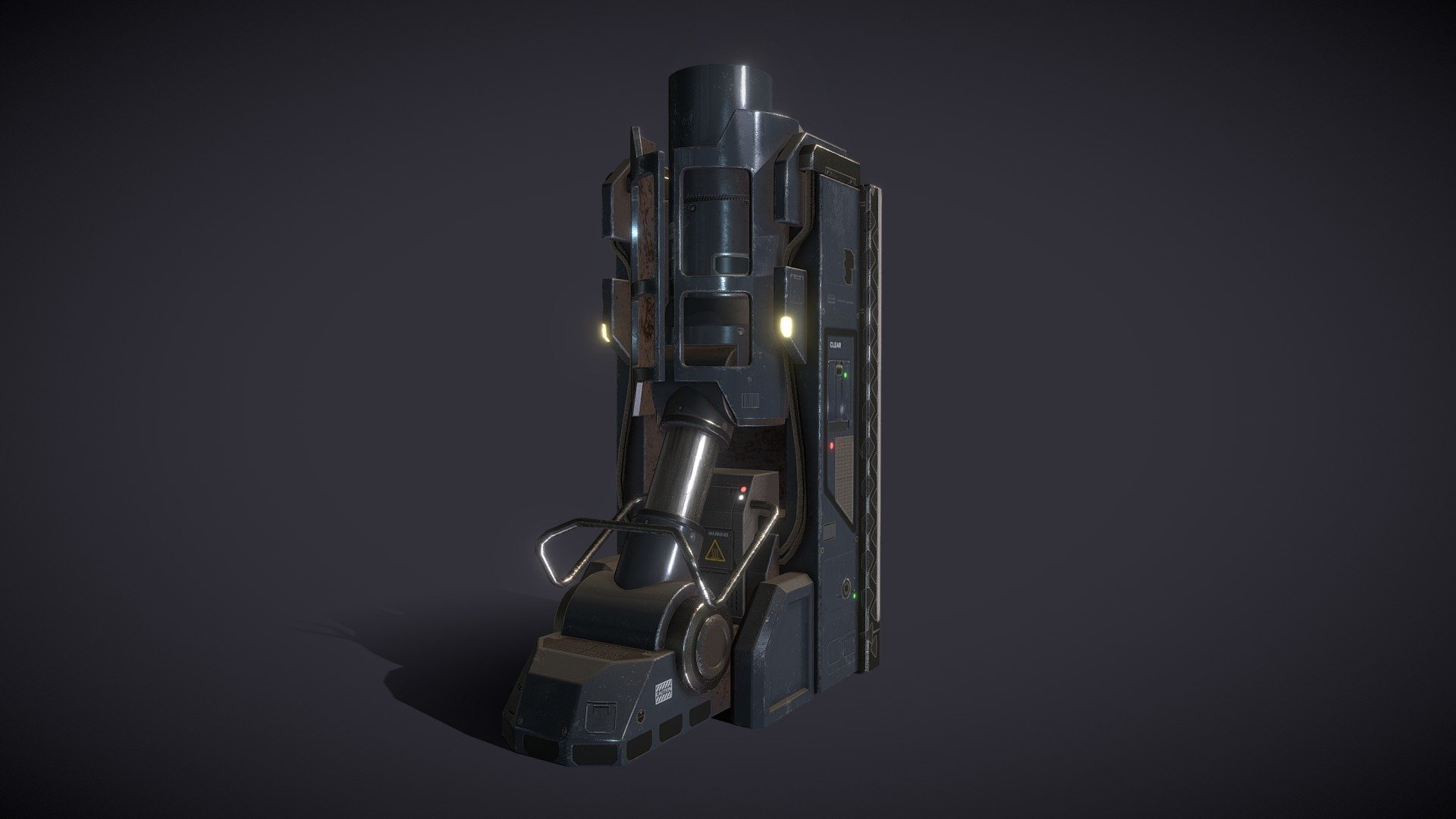 Industrial style_ScifiPillar - Download Free 3D model by Kitbash3D (@gtioseco) [ab230a4] - Sketchfab