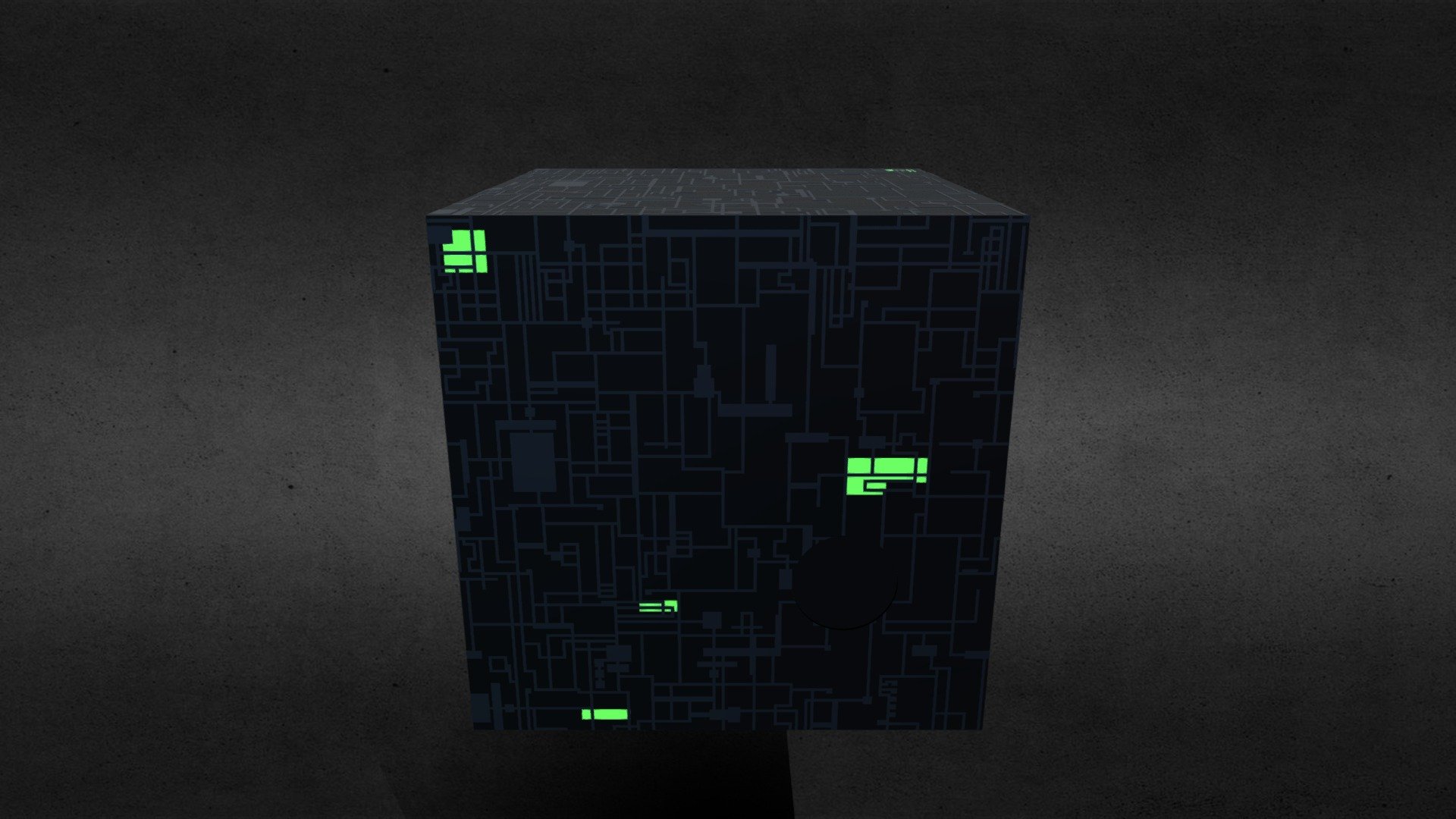 Borg Cube - 3D model by matthewwilliams [ab24cd3] - Sketchfab