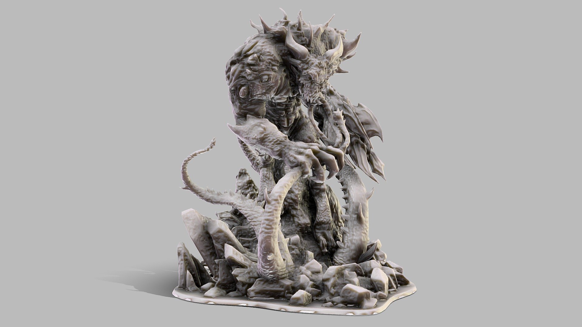 The Army Of Hell - Lieutenant - Buy Royalty Free 3D model by ...