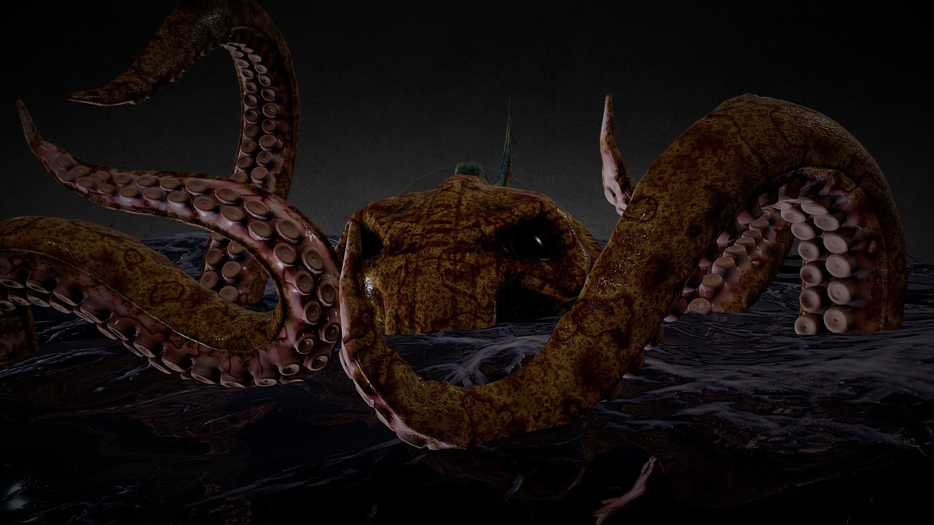 Sea Creature - 3D model by L.W. [ab25570] - Sketchfab
