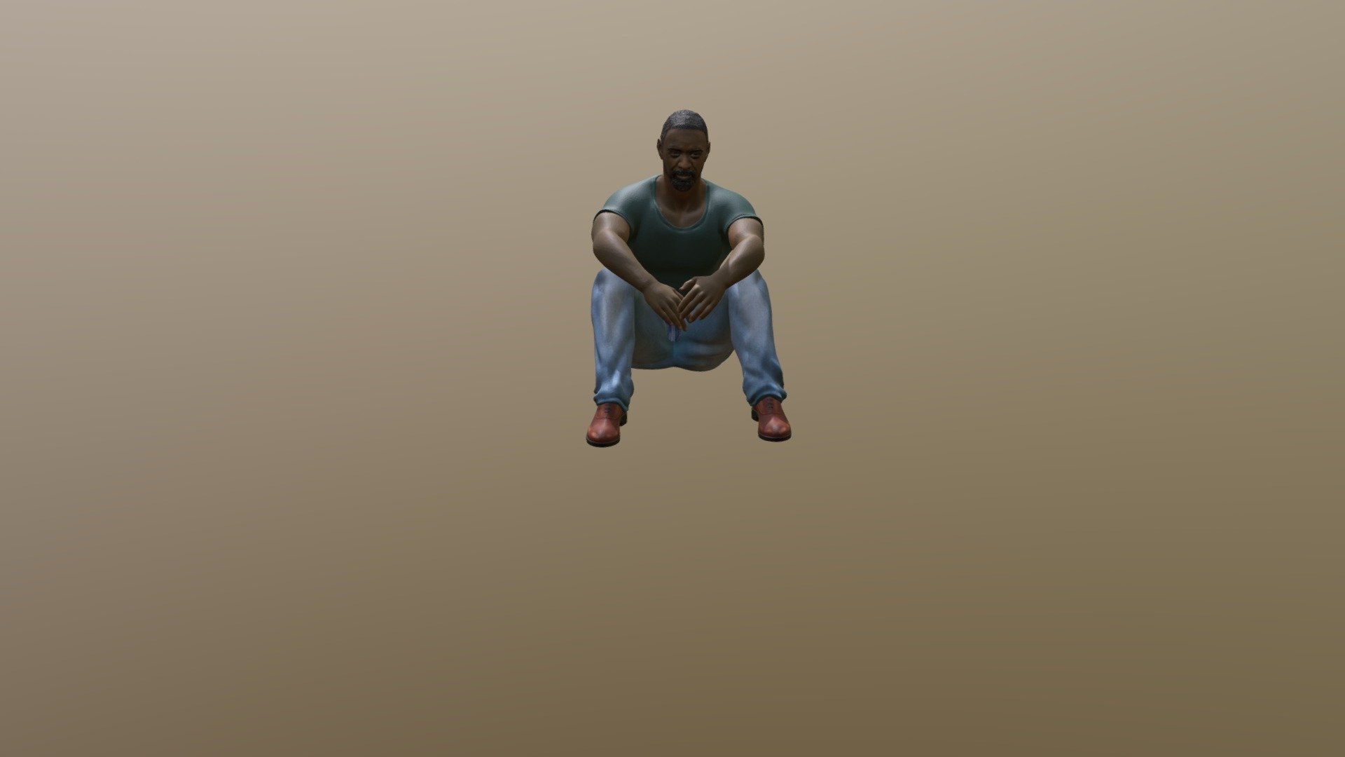 Male Sitting Pose - 3D model by Capture It In 3D (@CaptureMeIn3D ...