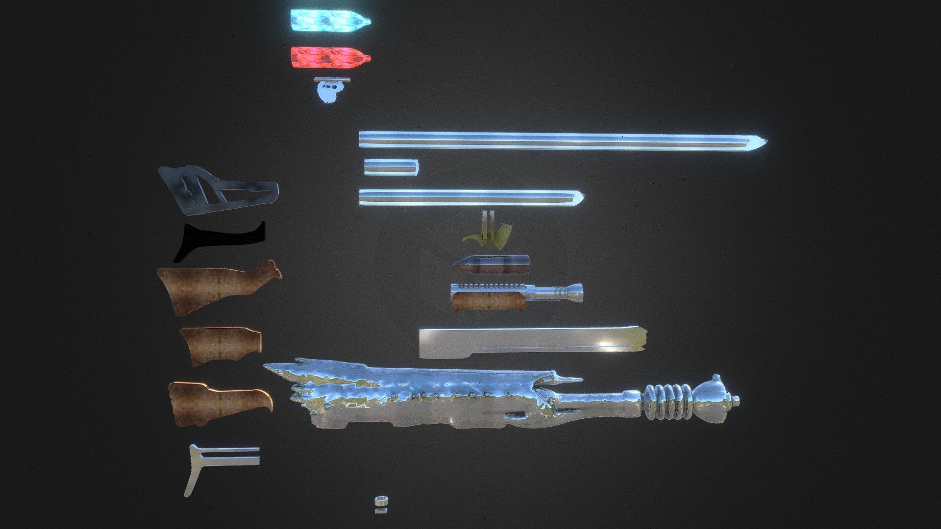 V13 Plasma Pistol Mods - Download Free 3D model by ...