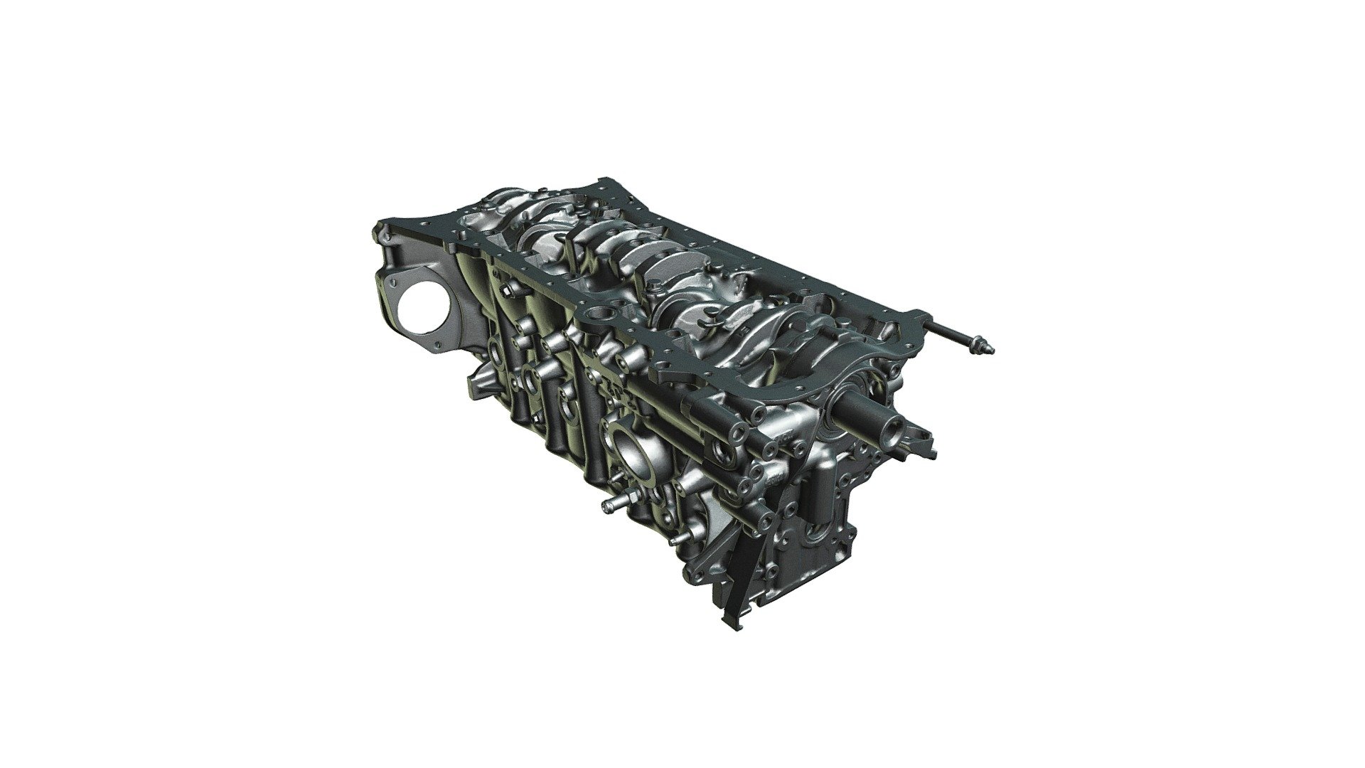 Toyota 2JZ Block - 3D model by ALTROUS (@tangentinnovations) [ab27787 ...