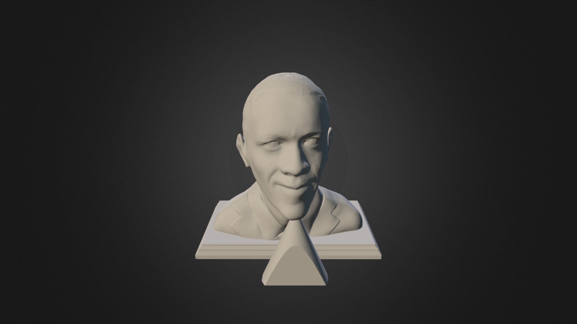 Barack Obama - 3D model by HackSpace Taganrog (@hackspace) [ab2861b ...