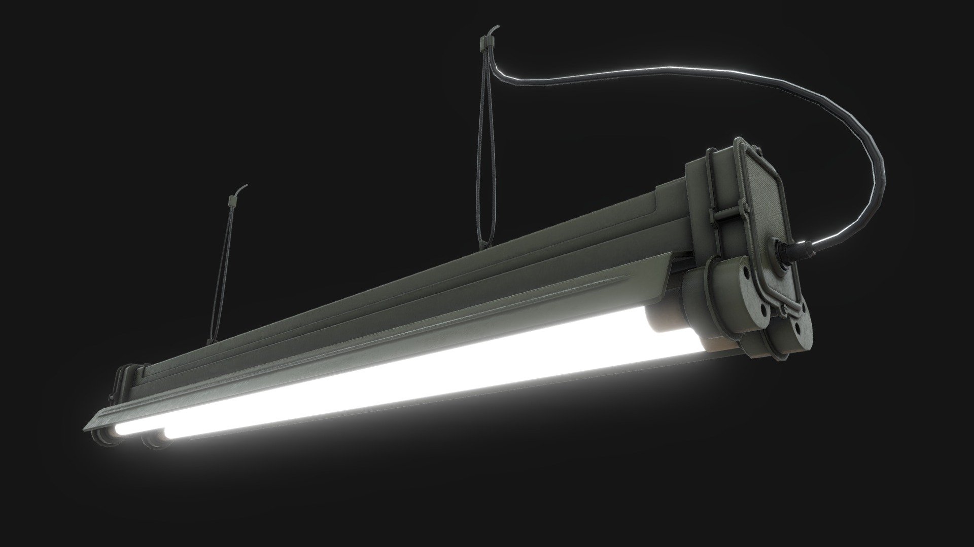 Fluorescent Lamp - Buy Royalty Free 3D model by Xomes [ab29224 ...