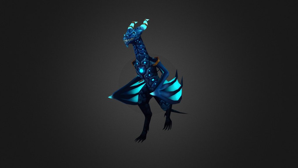 Dragon_Anim_Walk - 3D model by Gretchen Asmar (@gretchenasmar) [ab2d5ea ...