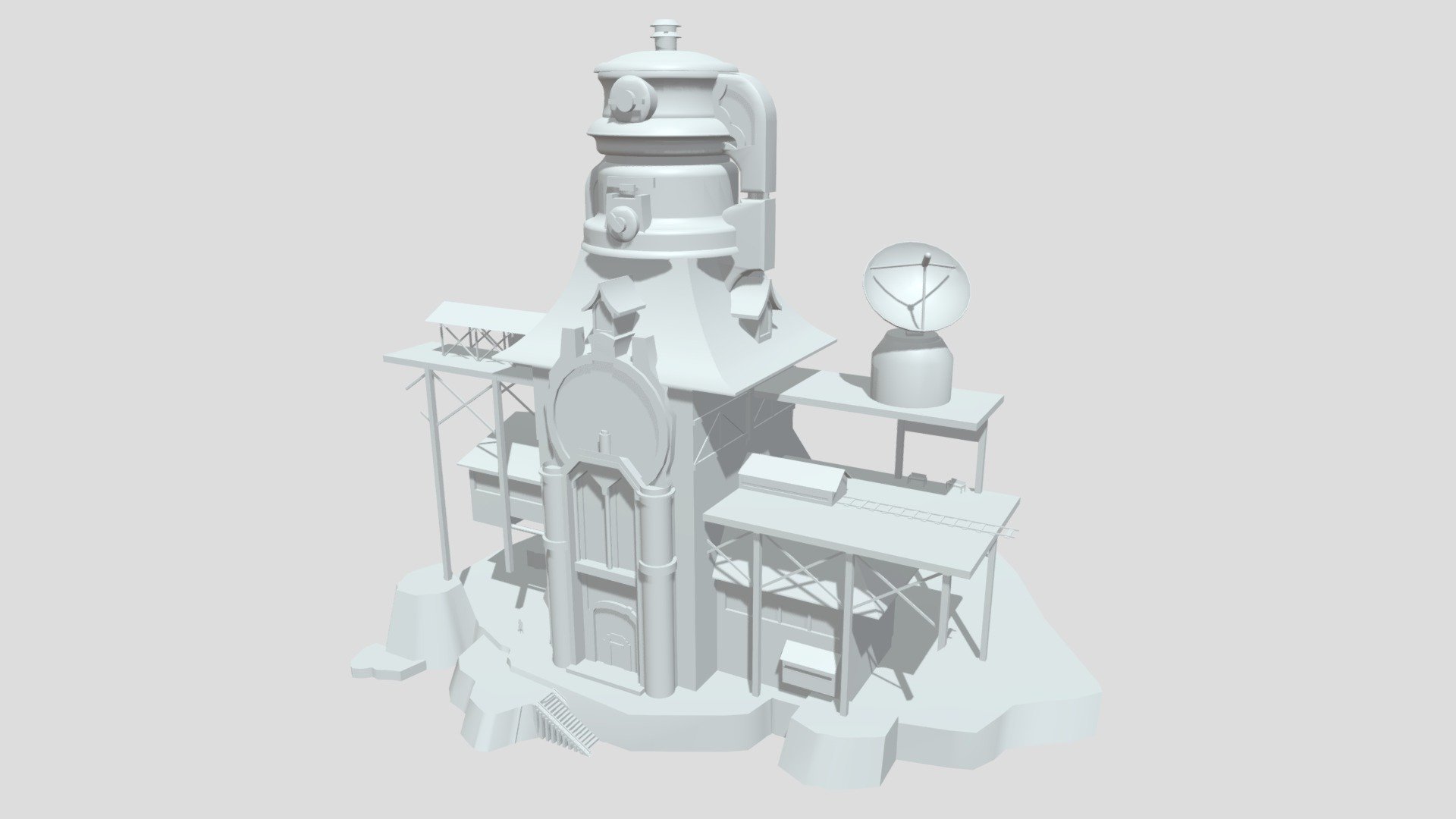 Pinocchio's House - 3D model by nohsara [ab2d72e] - Sketchfab