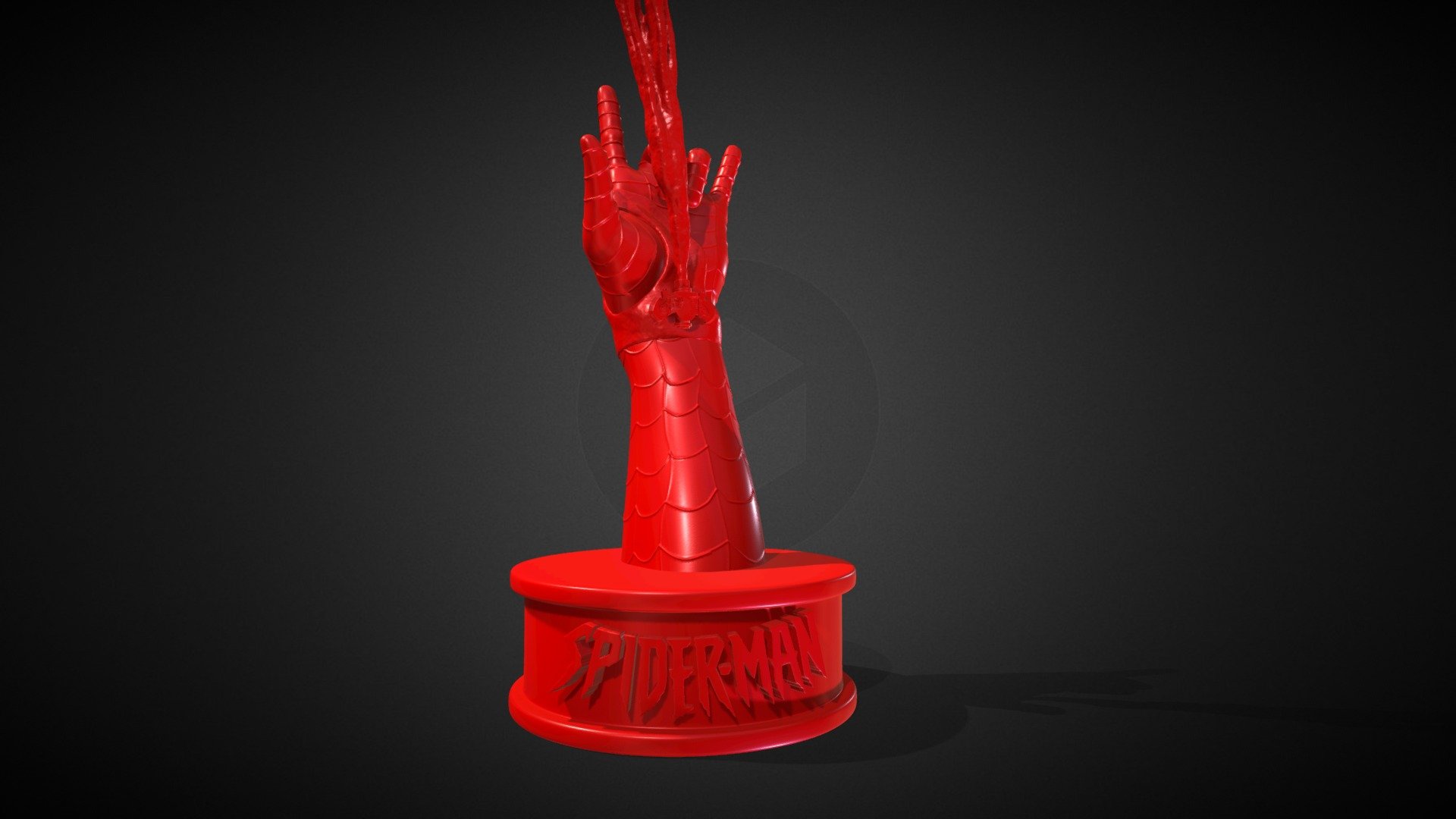 Day 17 Spider-Man Hand #Sculptjanuary19 - Buy Royalty Free 3D model by ...