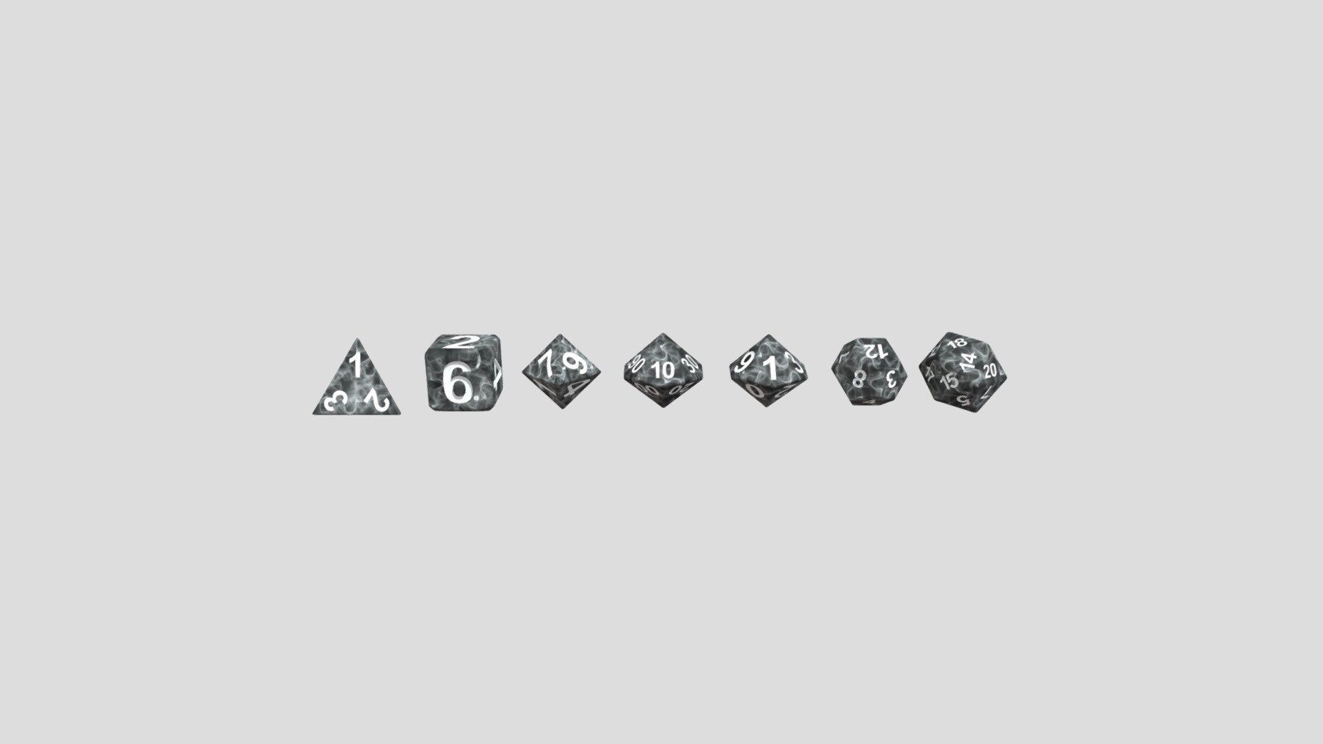 Highly customizable RPG Dice - 3D model by Angel Wotzon (@sasuki ...