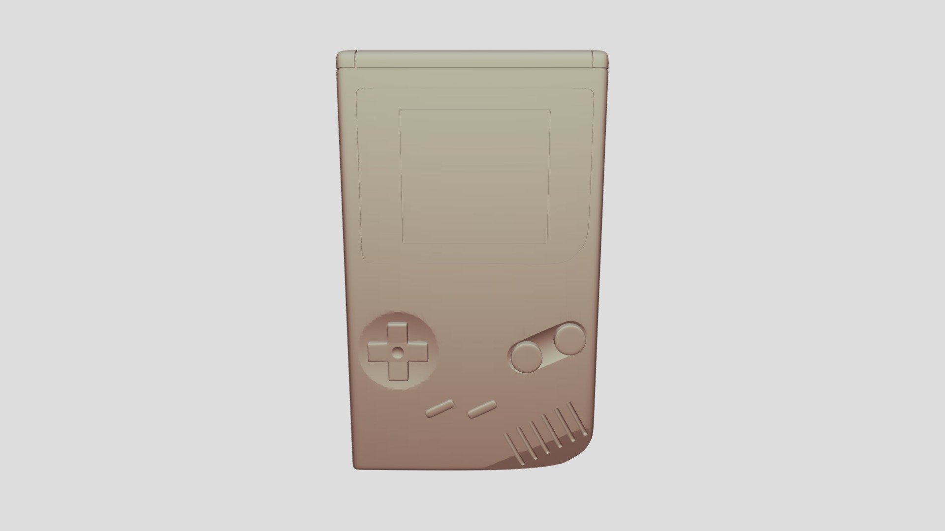 Gameboy - 3D model by chumpz [ab2fcf5] - Sketchfab