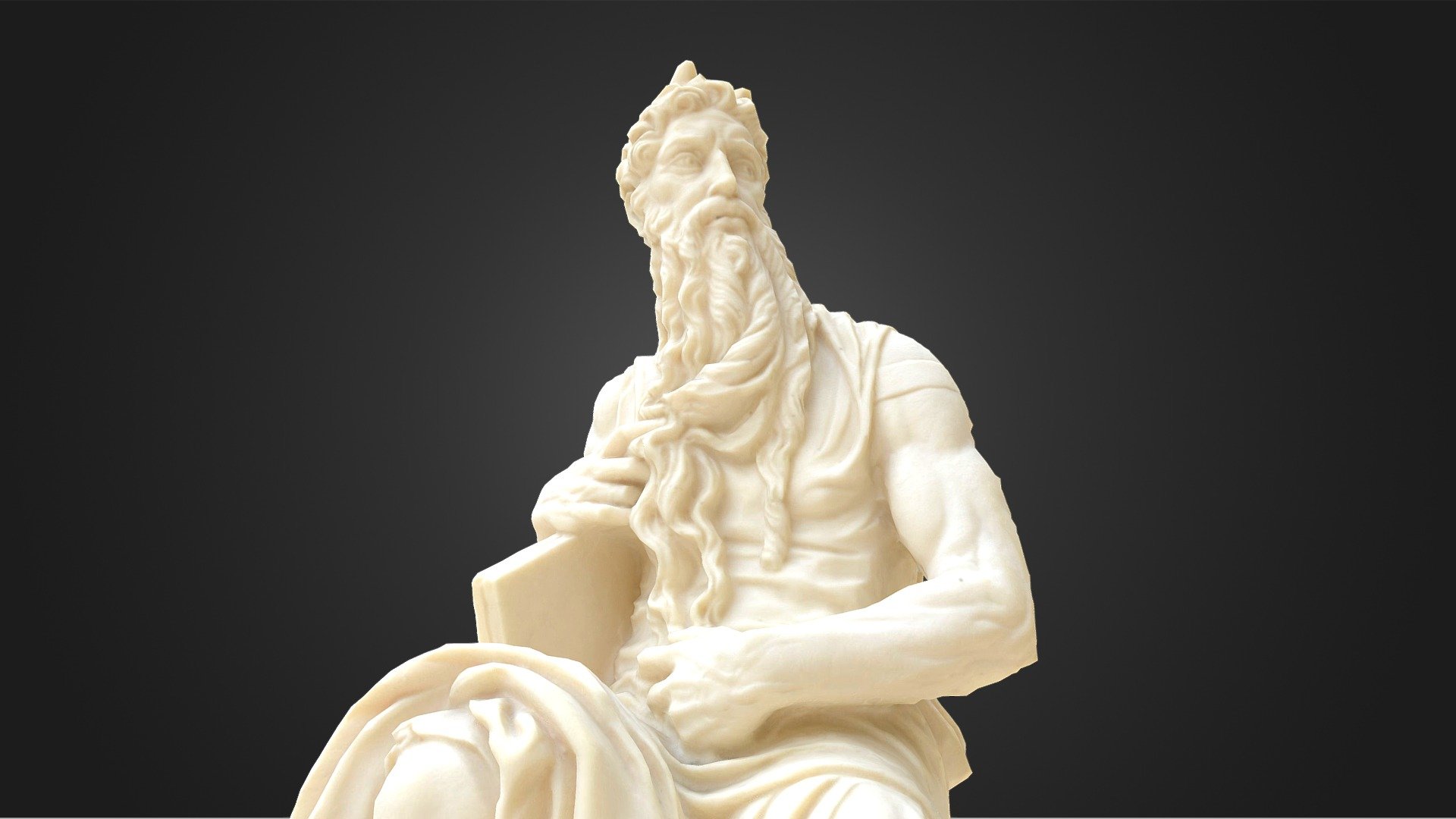 Mosè di Michelangelo Statue 3D Scan - Buy Royalty Free 3D model by Indy ...