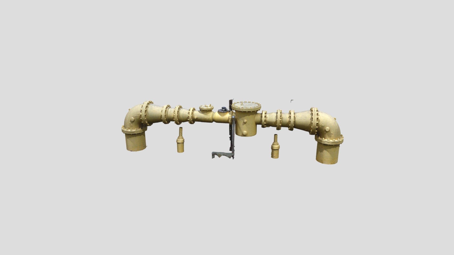 Yellow Pipe 2 - 3D model by AirDataSolutions (@don45) [ab31058] - Sketchfab