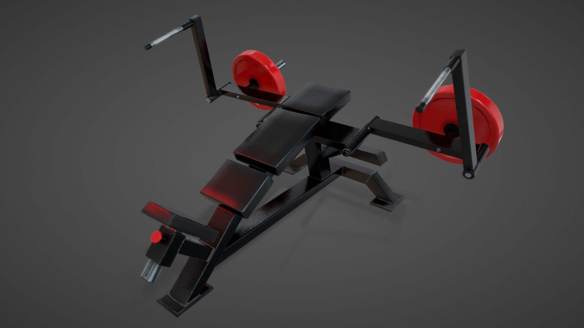 Plate Loaded Pec Fly Machine - Arsenal - 3D model by Mike - 3D Muscle ...