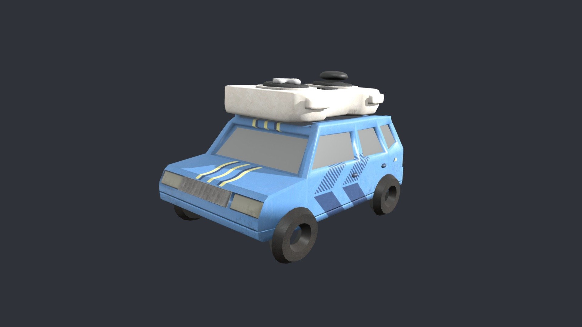 RC Toy Car - 3D model by Jre (@jrexes) [ab347c1] - Sketchfab
