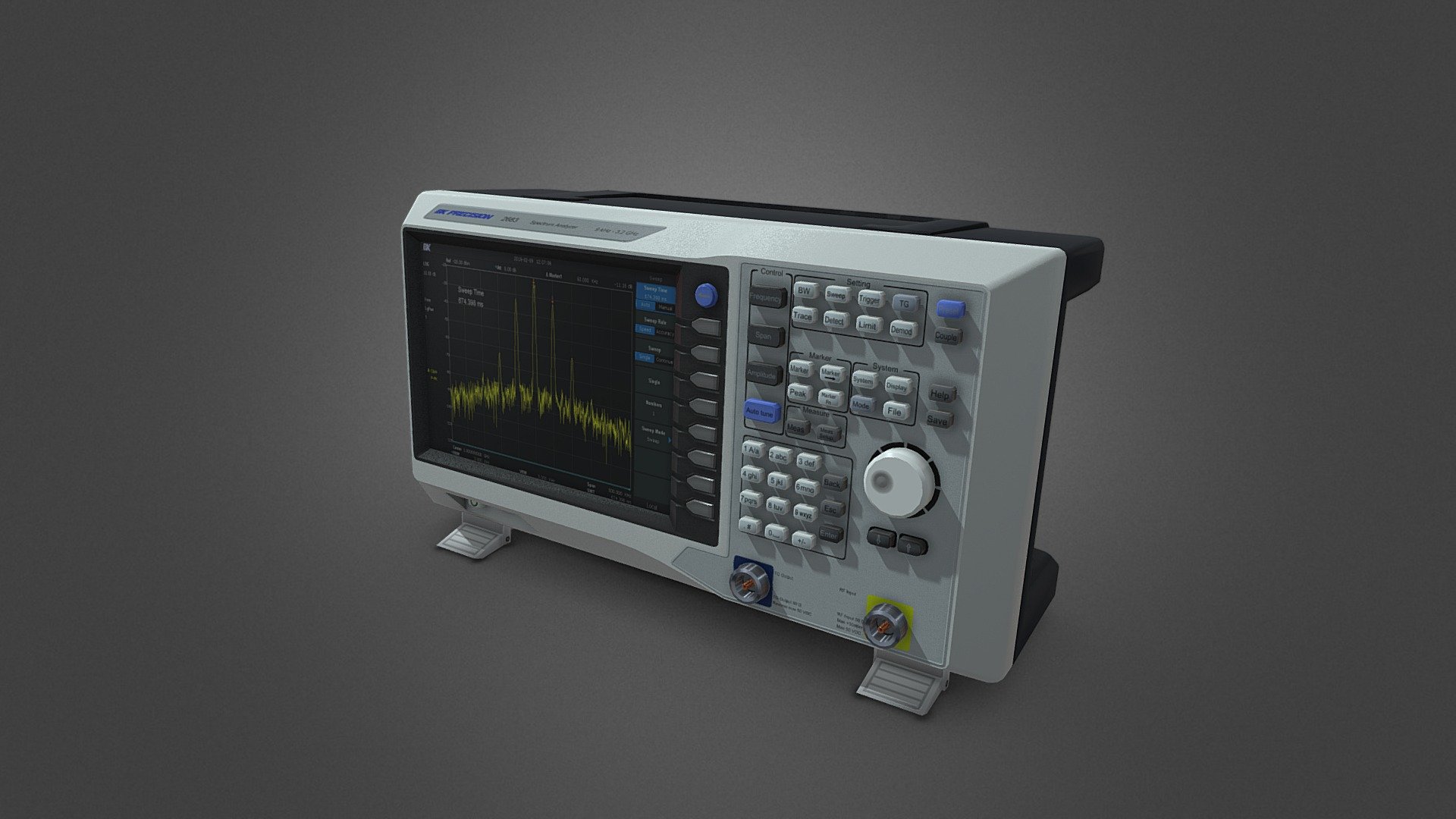 Spectrum Analyzer - 3D model by stella.apparatus [ab34944] - Sketchfab