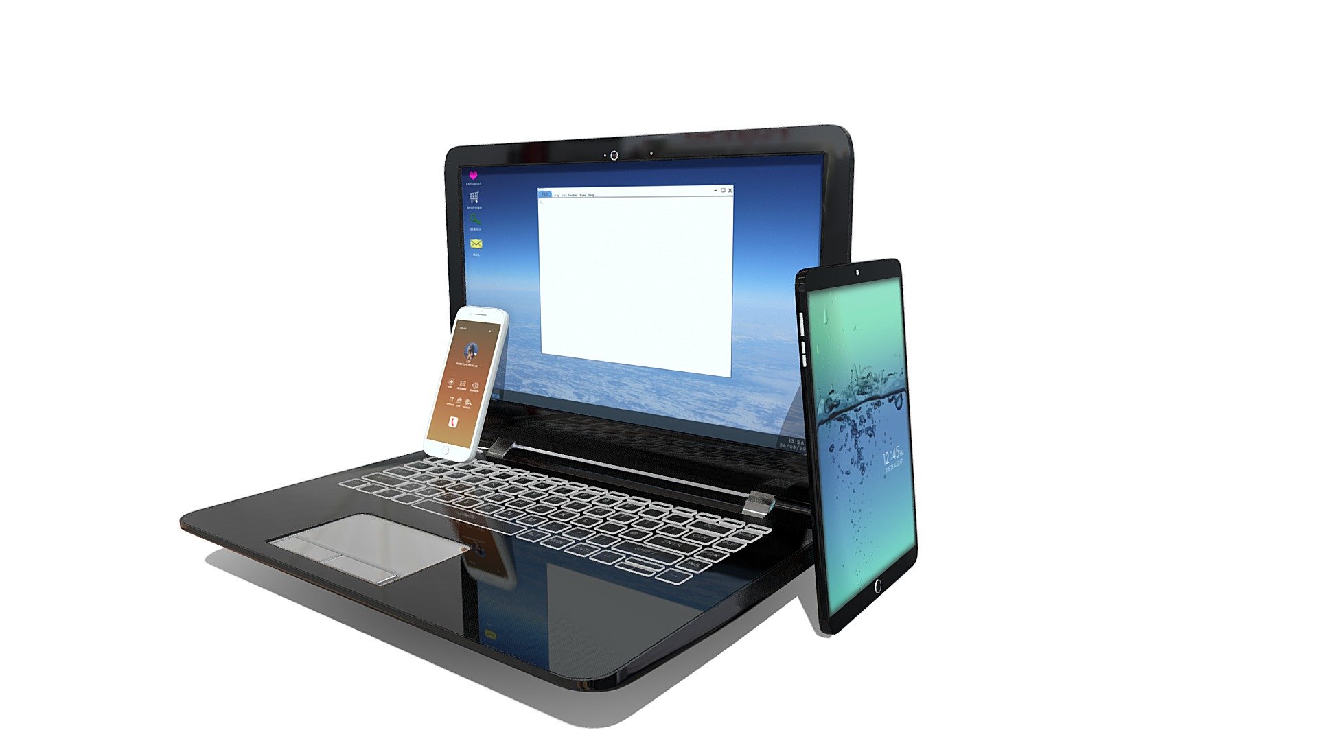 Modern Gadgets - Download Free 3D model by SINNIK [ab36d3e] - Sketchfab