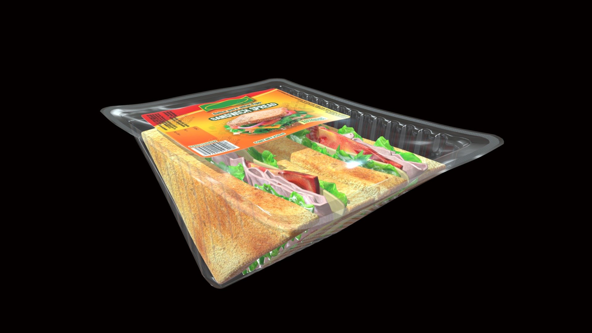 Sandwich - Buy Royalty Free 3D model by Studio3dPackage [ab38b4a ...