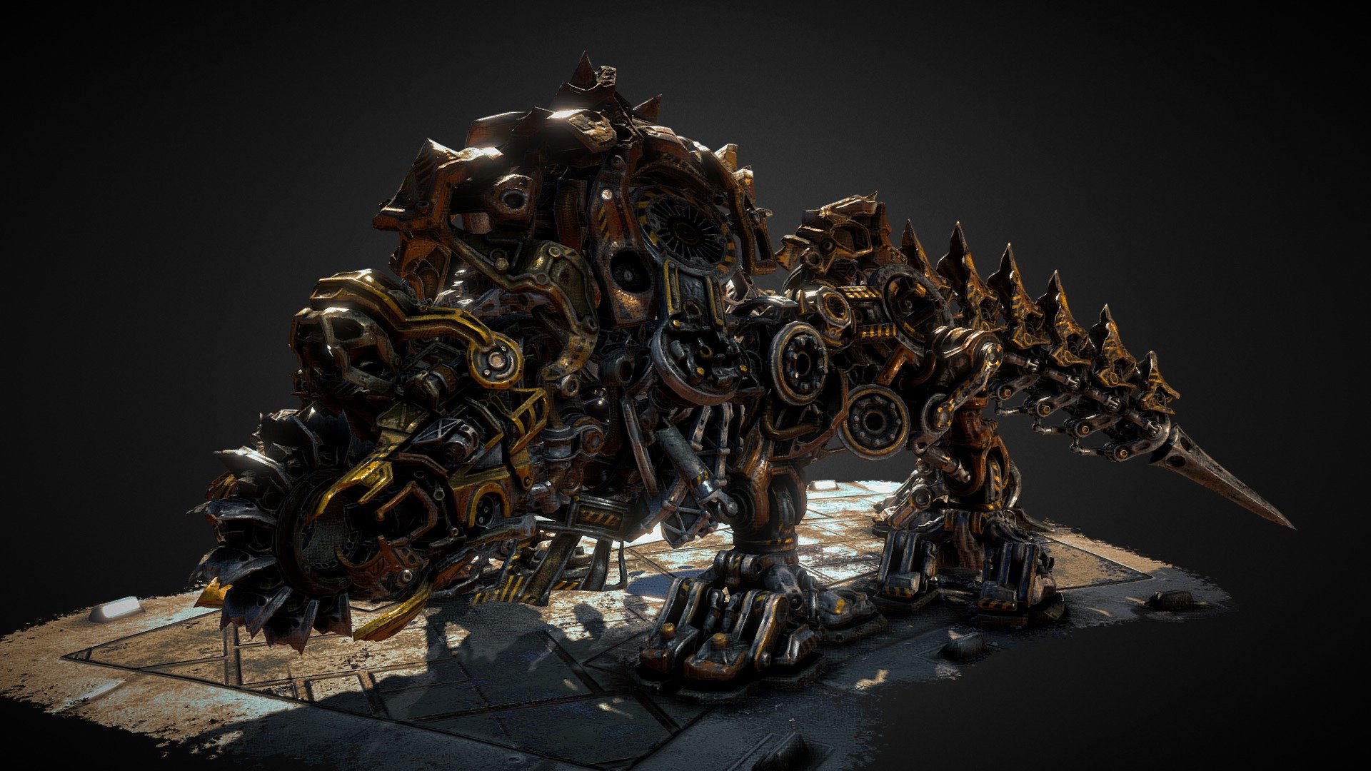 Rotor Hound - 3D model by Alexey Bolshakov (@ratzed) [ab38c06] - Sketchfab