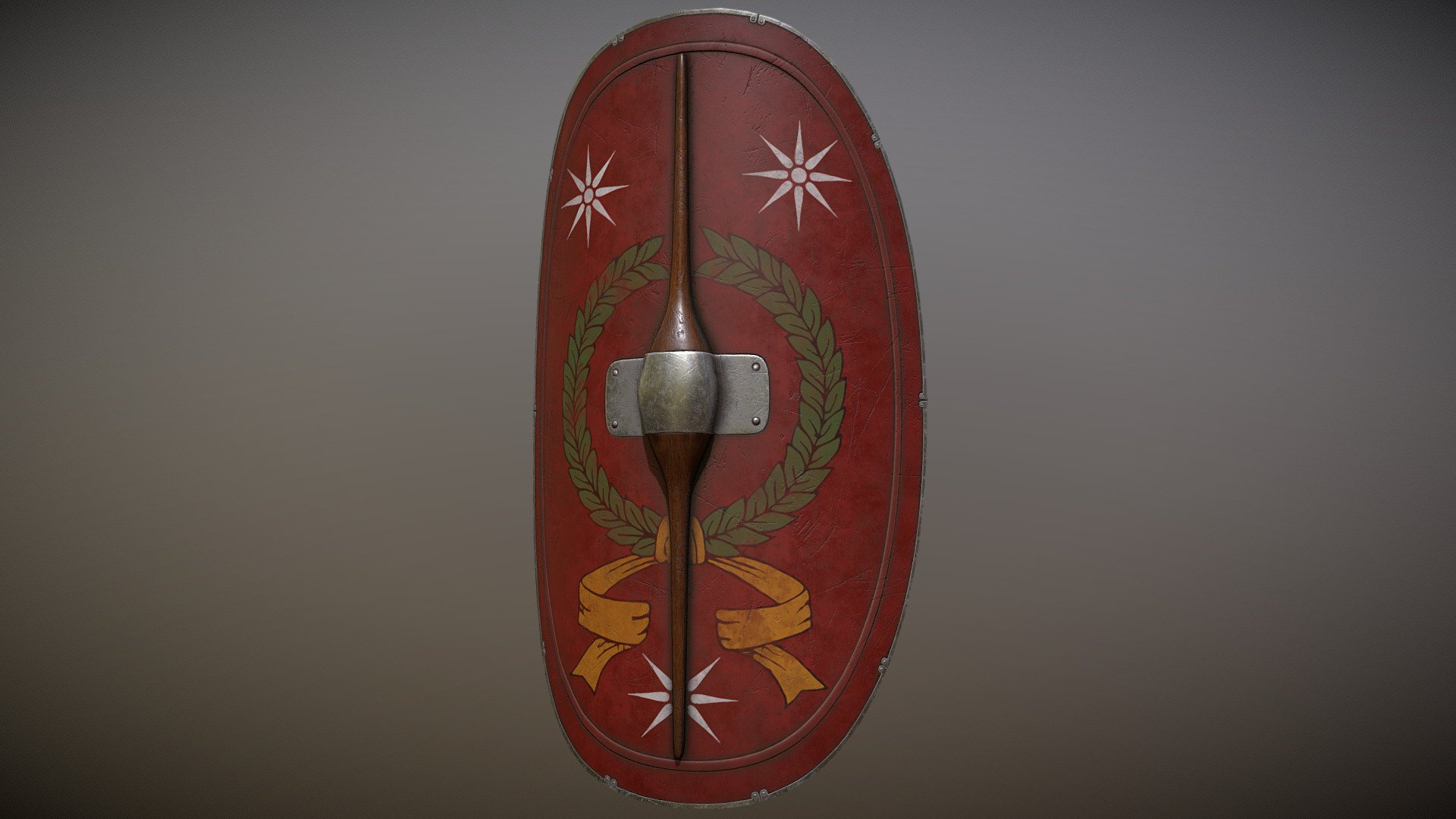 Roman Republican Scutum Evocati - 3D model by Garrettich [ab3908a ...