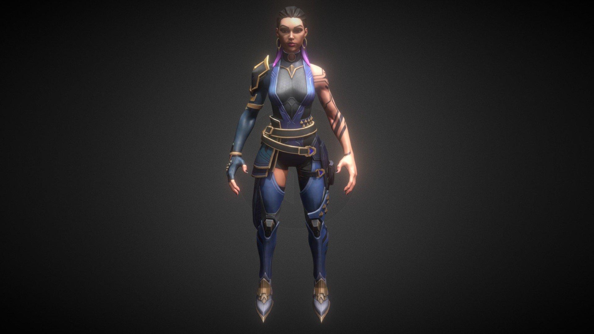 Reyna | Valorant - Download Free 3D model by ILilMitch [ab39620 ...