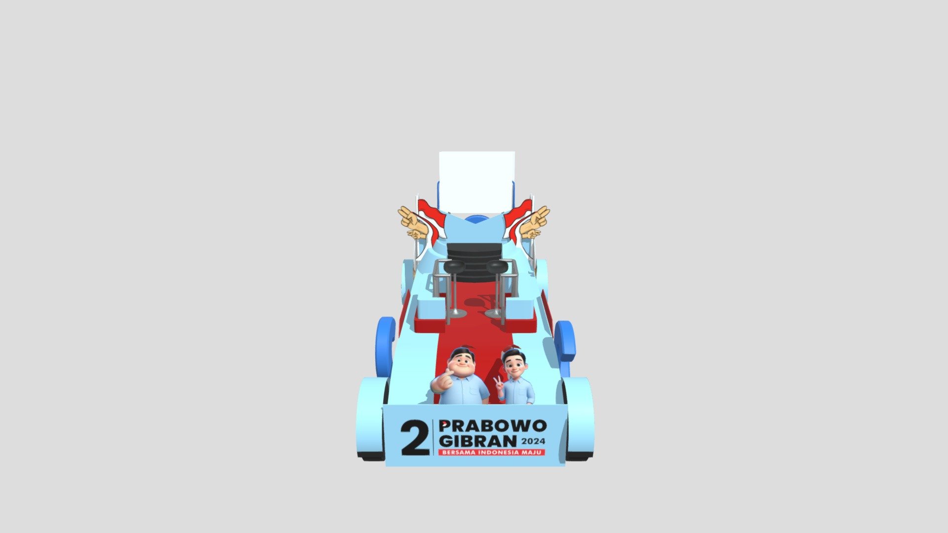 Mobil Parade Carnaval A 02 - 3D model by wiyanjenarmahesa [ab39d1c ...