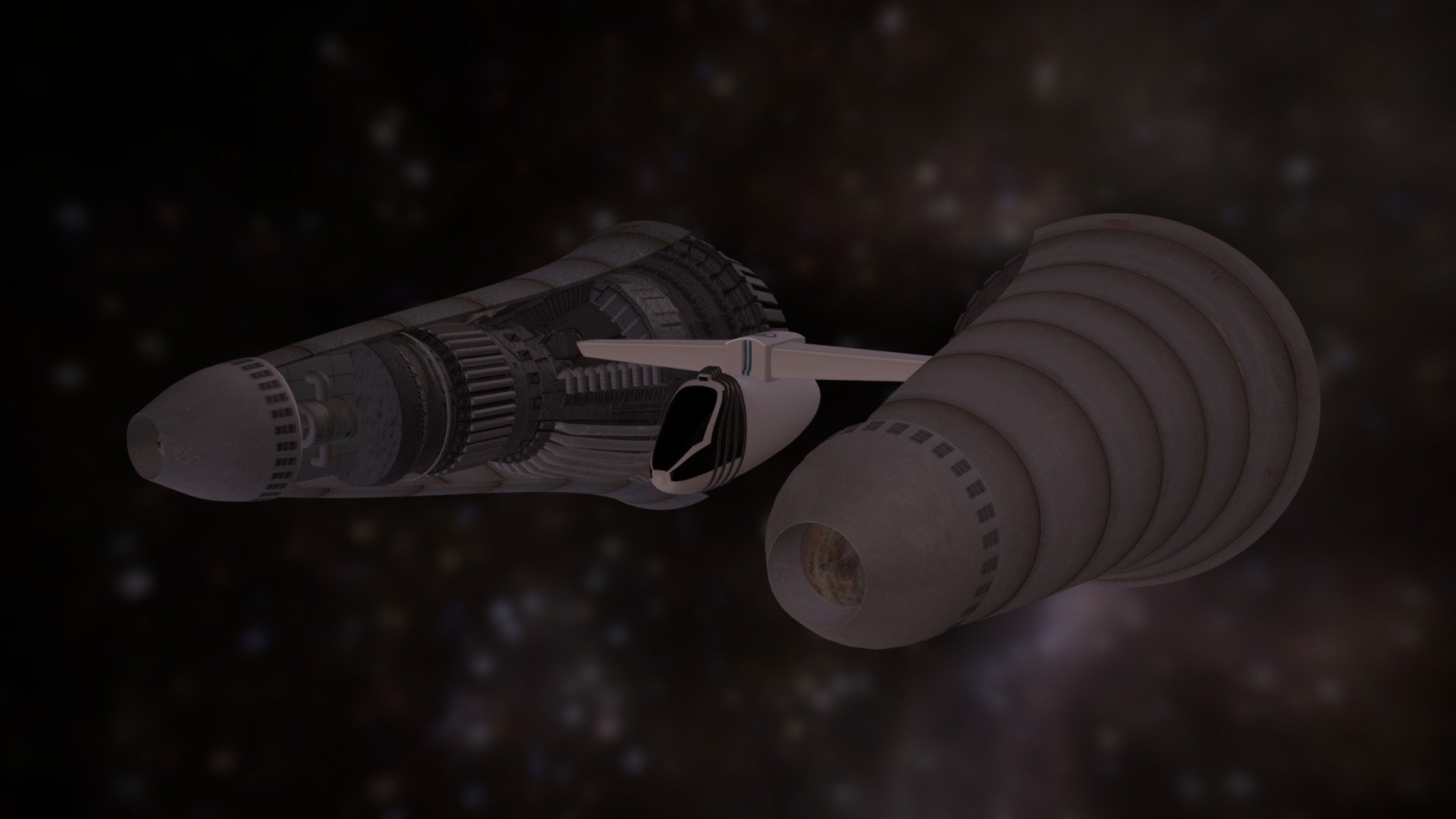 Spaceship fbx - 3D model by Joar_Ricciuti [ab3a0e6] - Sketchfab