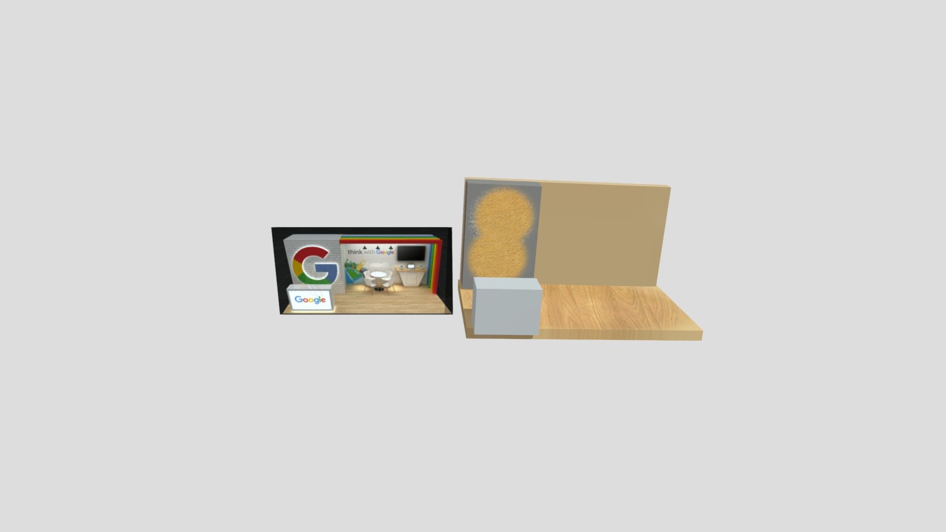 Booth gugel - 3D model by erwinsetiawan4 [ab3bf8b] - Sketchfab