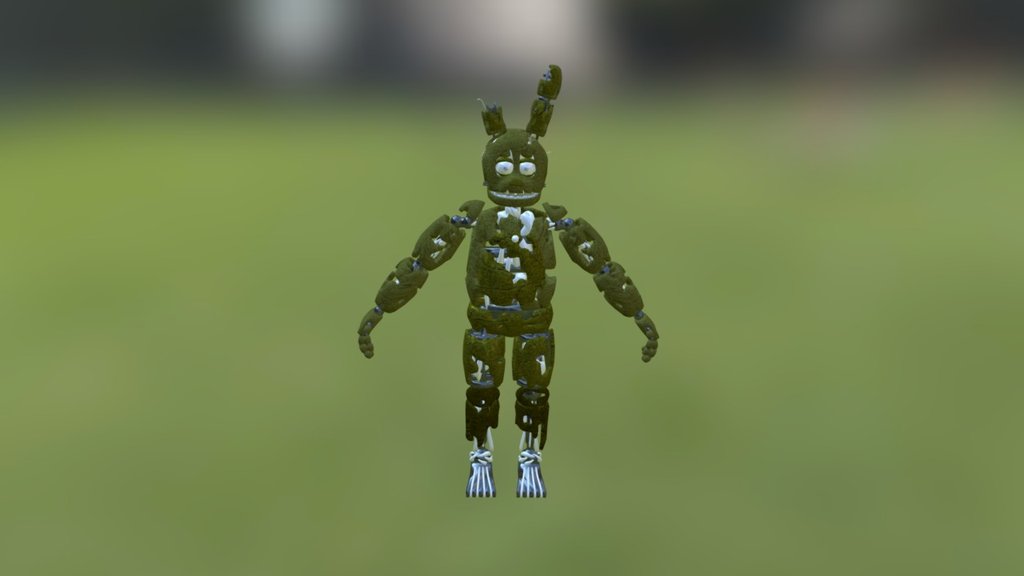 Springtrap - Download Free 3D model by bloxious [ab3ccde] - Sketchfab