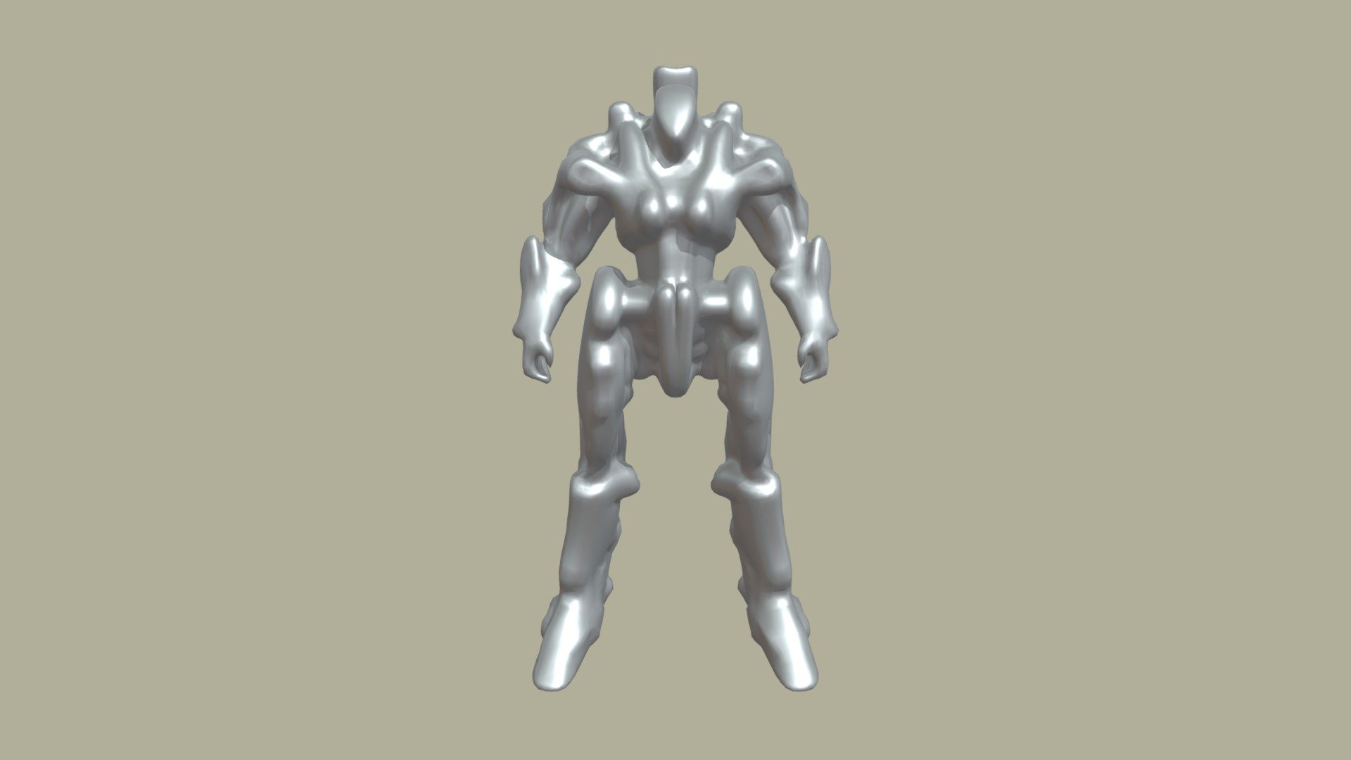Giant battle-ready mech with laser weapons - 3D model by Mohammed Anuz ...