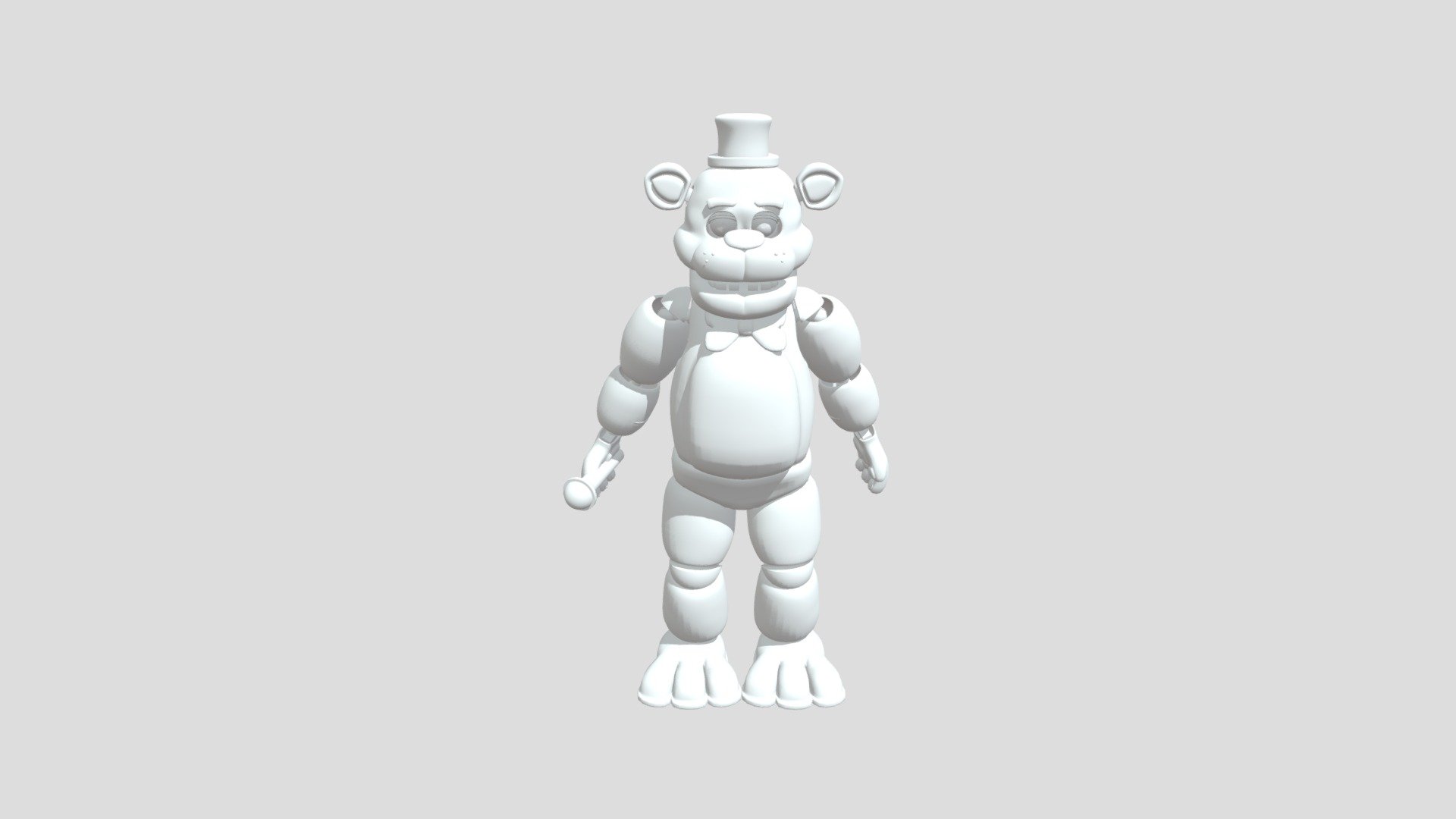 RynFox FNAF 1 Freddy Vlast - 3D model by gamepogblender [ab3edd7 ...