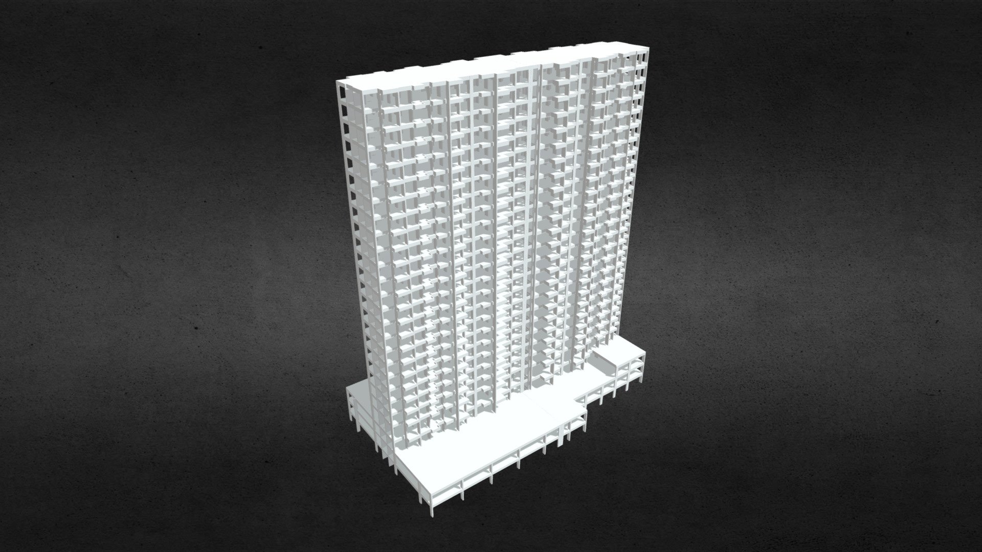 EDIFÍCIO RESIDENCIAL - UNITÁ - Download Free 3D model by De'Lázari Engenharia (@DL.Engenharia ...