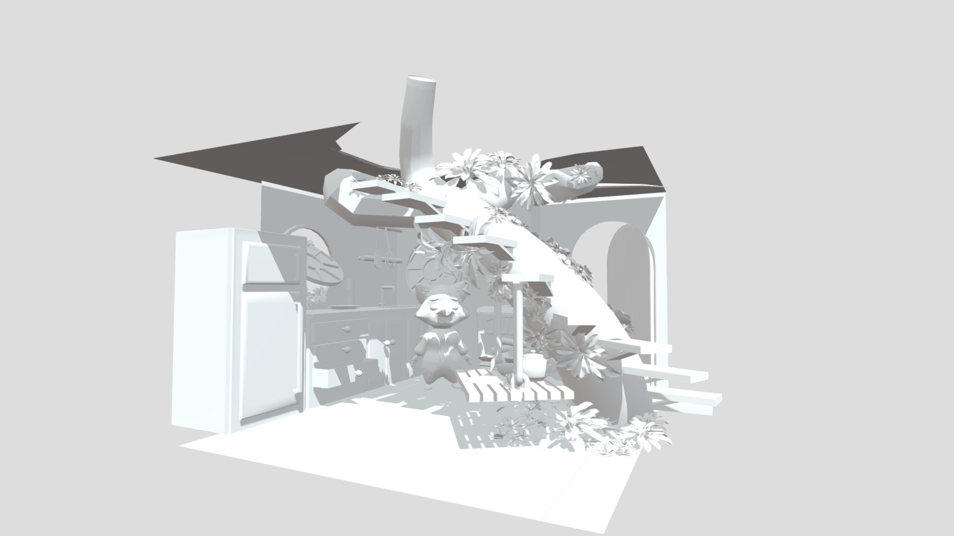 Final_Scene - 3D model by Fwogg (@Lauren_the_fwogg) [ab3ffe5] - Sketchfab