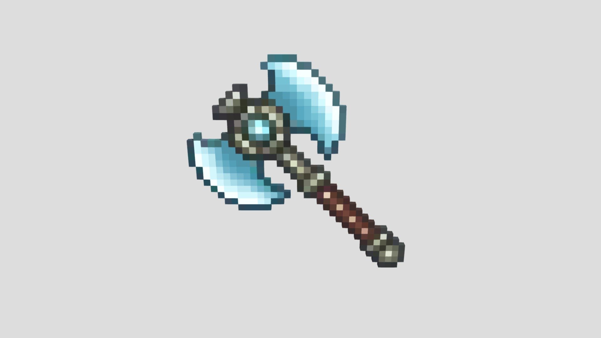Diamond ax - 3D model by sujewang [ab44cbe] - Sketchfab