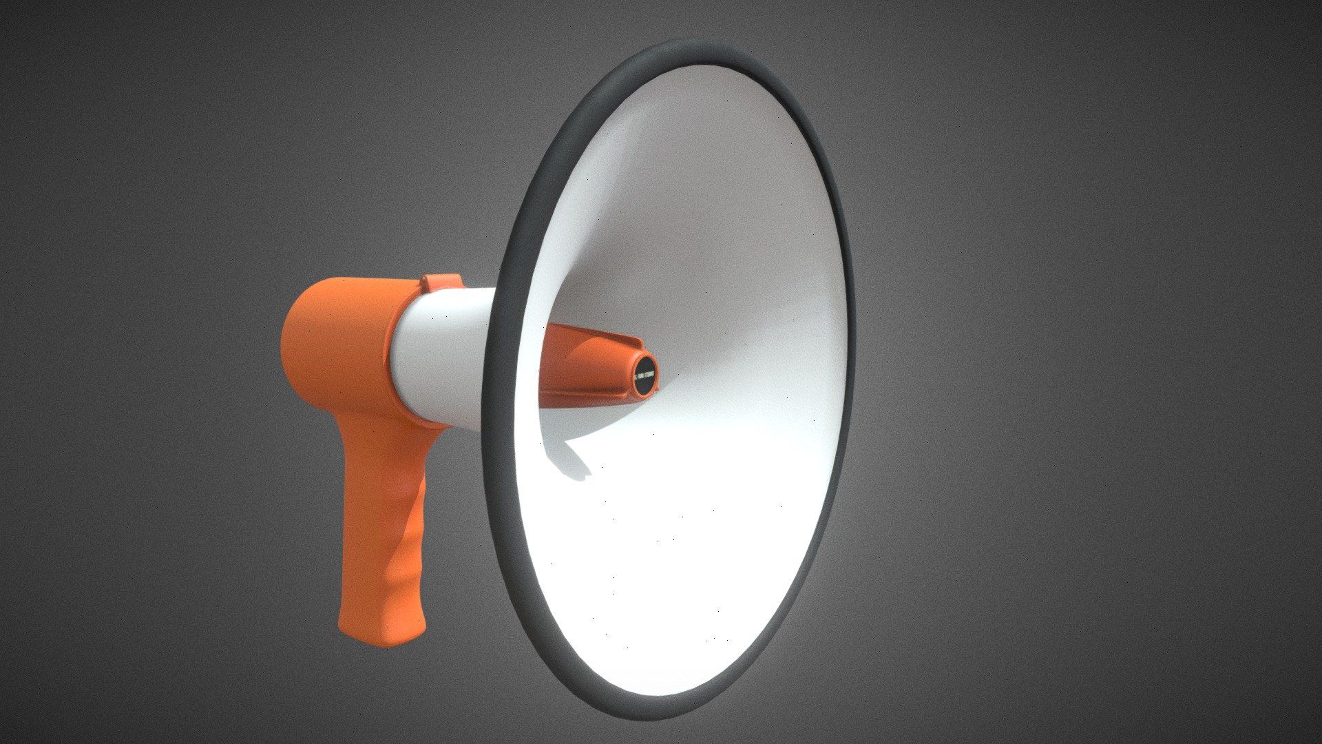 Megaphone - 3D model by El Faro Studios (@ElFaroStudios) [ab464c7 ...