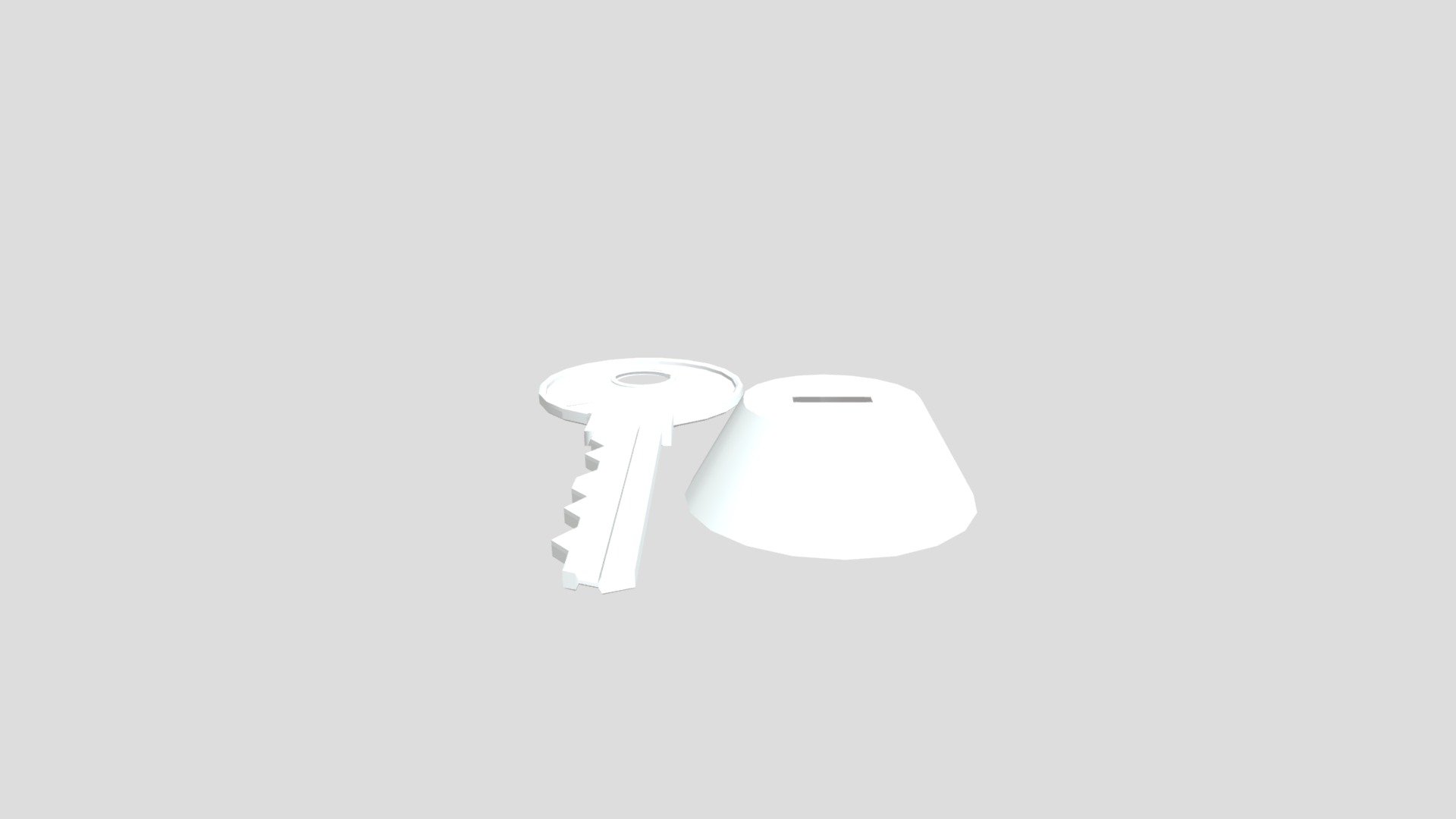 Key And Key Lock - Download Free 3D model by IssaMaia [ab49171] - Sketchfab