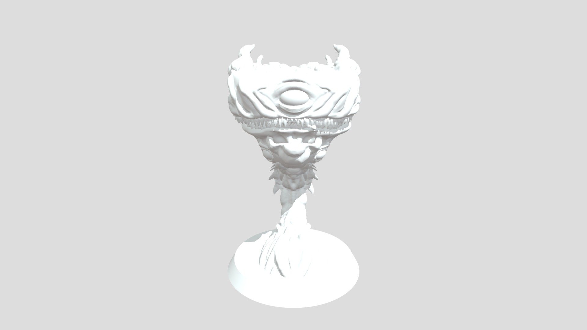 Cacodemon - 3D model by alantoloache [ab49e40] - Sketchfab