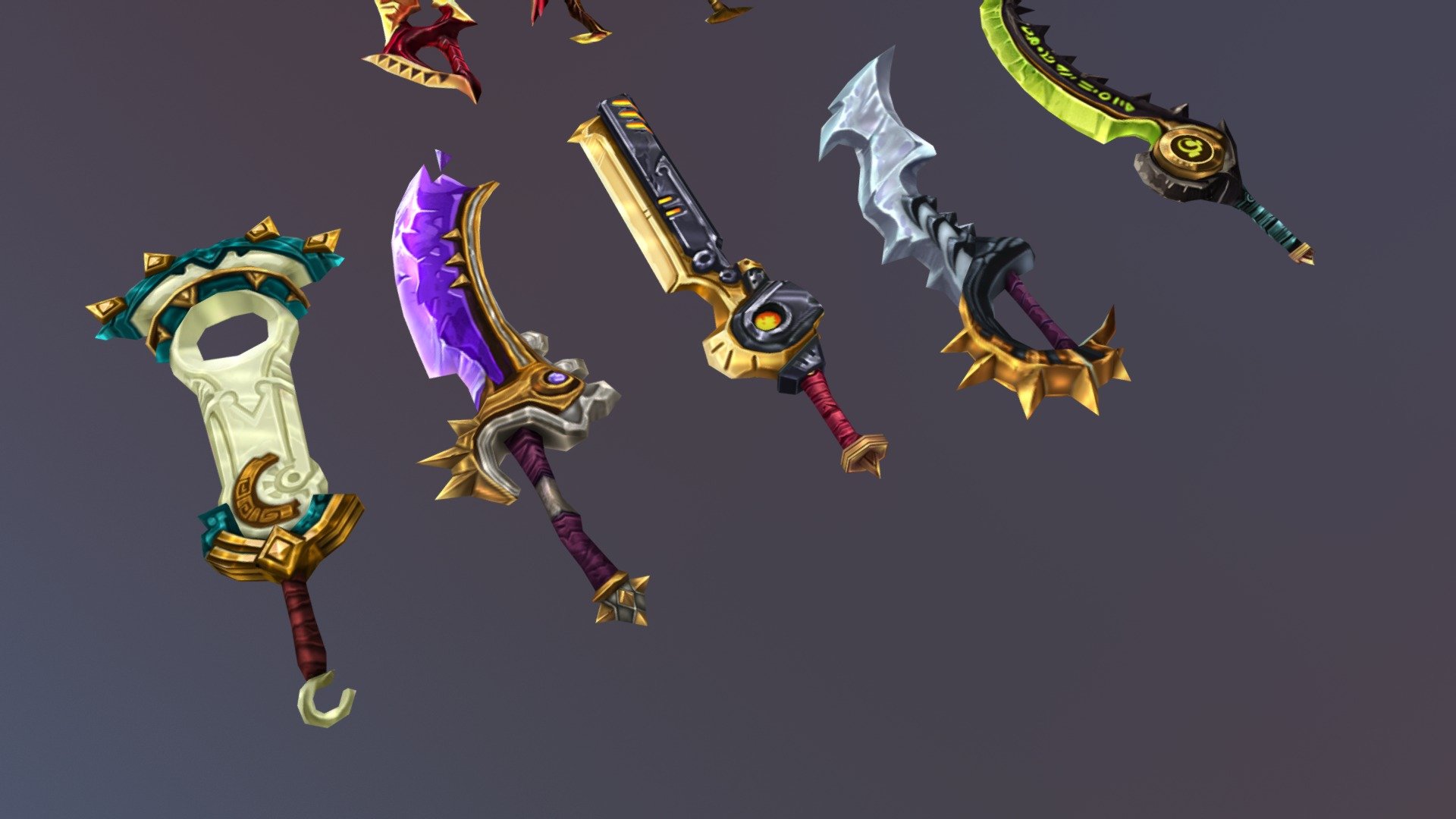 Weapon Model - 3D model by chaungo [ab4cd0b] - Sketchfab
