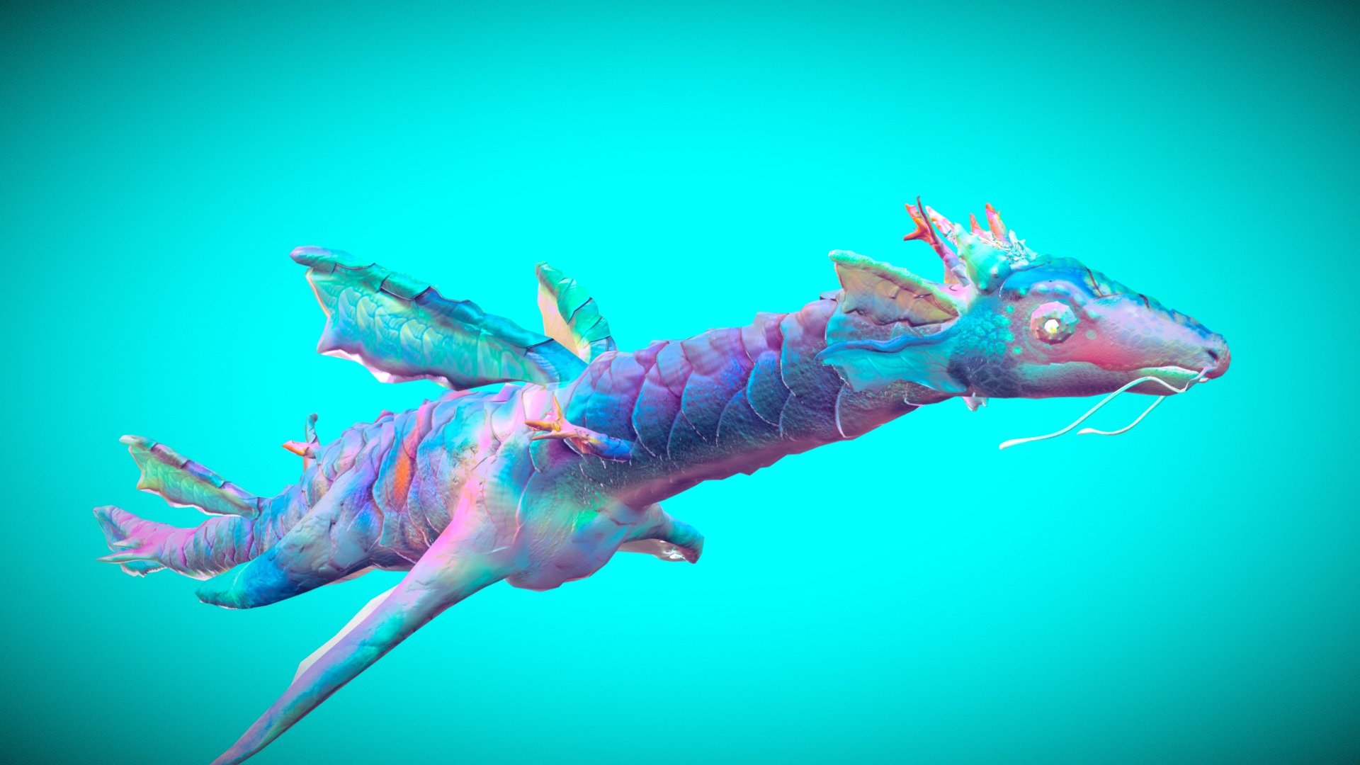 [2019] Sea Dragon - 3D model by Asparas [ab4d833] - Sketchfab