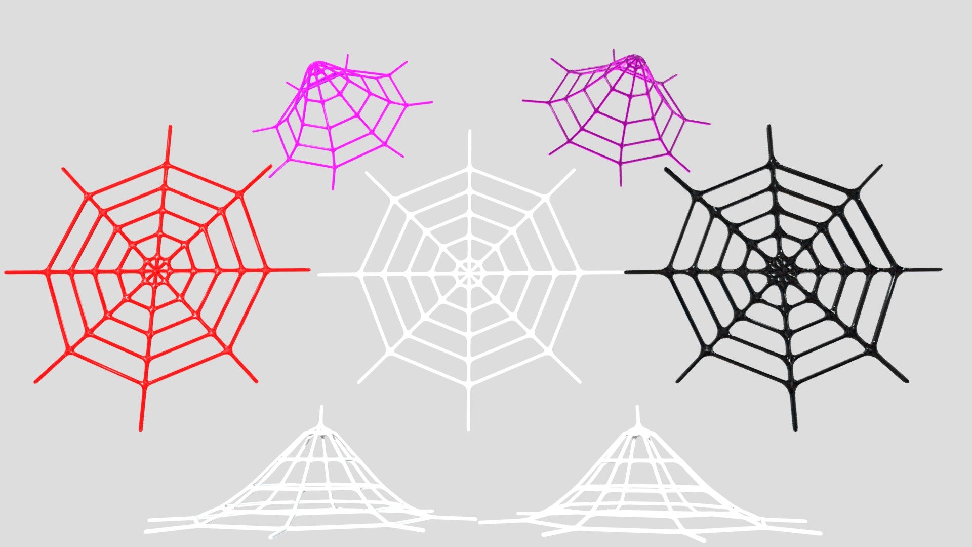 Stylized Spider Webs Spiderverse Movie Style - 3D model by OhThatsOh ...