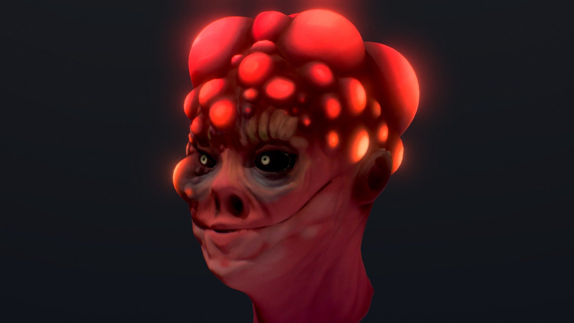 Selfportrait of a zombie - 3D model by Botanical_Blacksmith ...