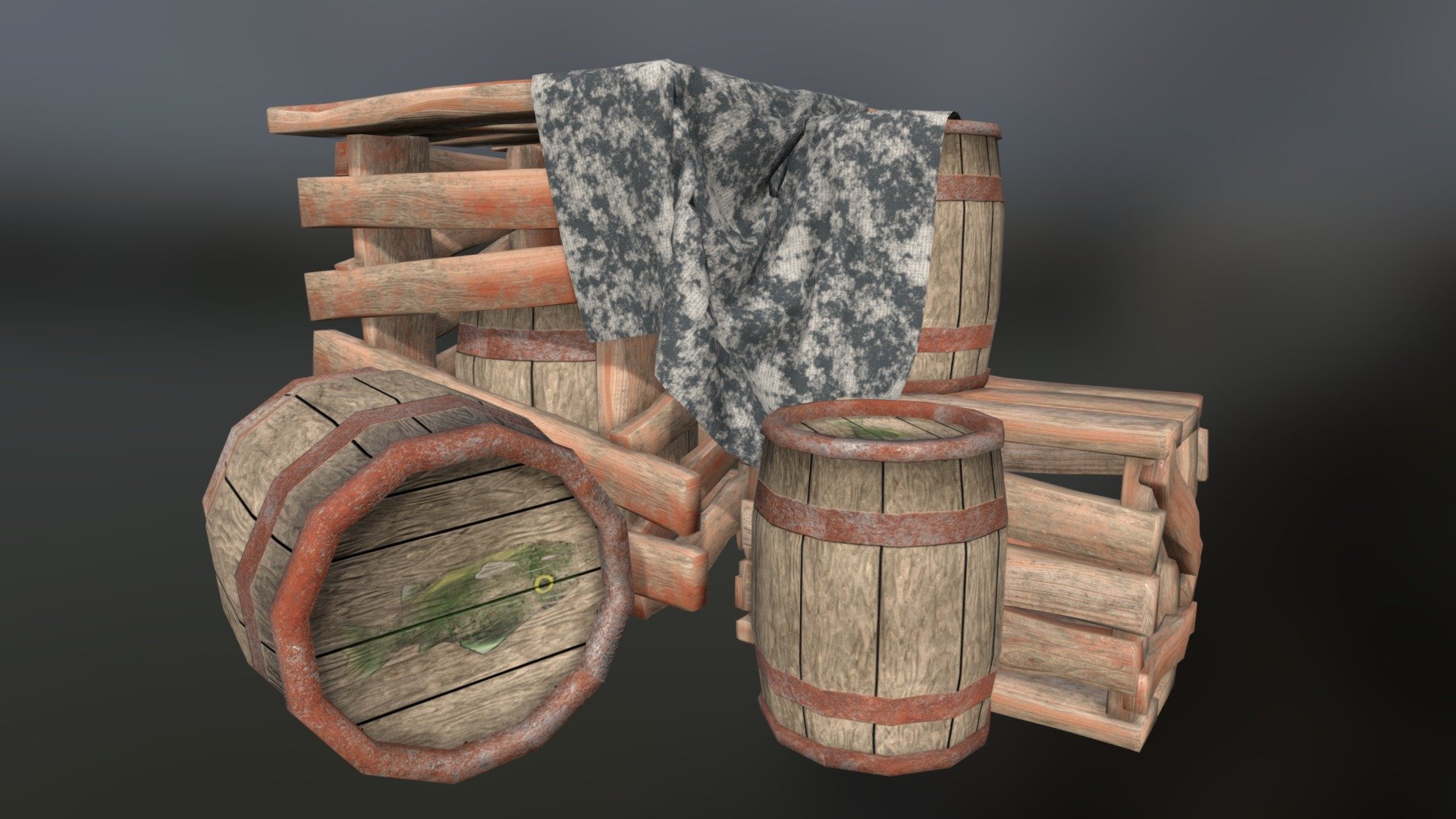 Pallet Stack - Download Free 3D model by Brett Dow (@BrettDow) [ab5074e ...