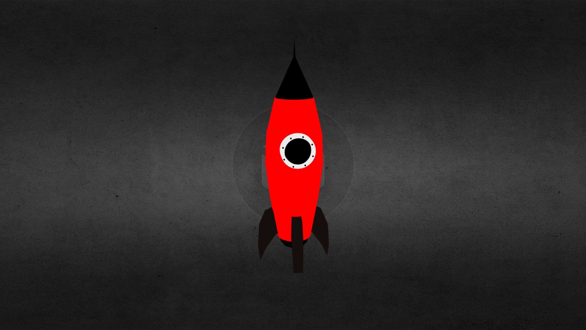 Red Rocket Low Poly - 3D model by akbar_mariuddin [ab518c5] - Sketchfab